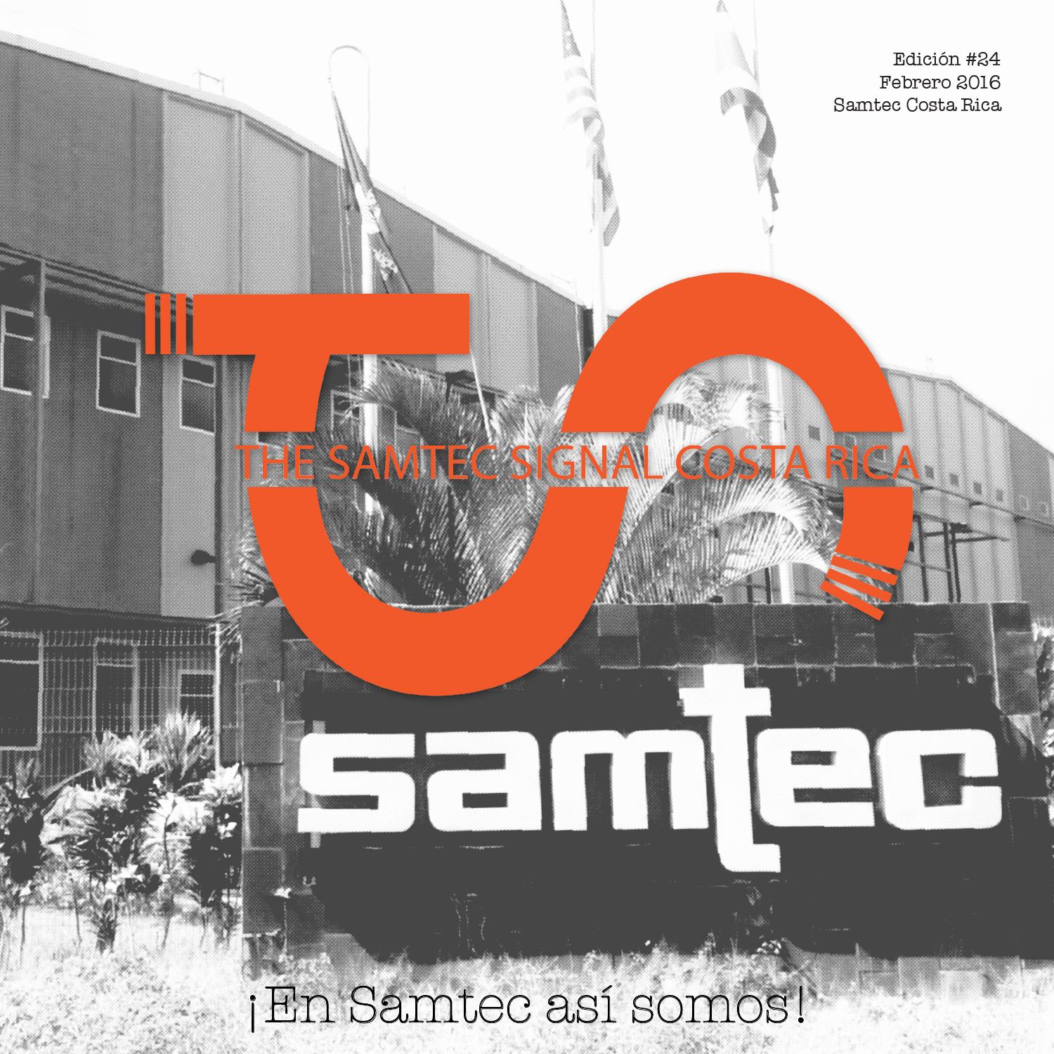 TSS Costa Rica #24 2016 by Samtec Costa Rica - Issuu