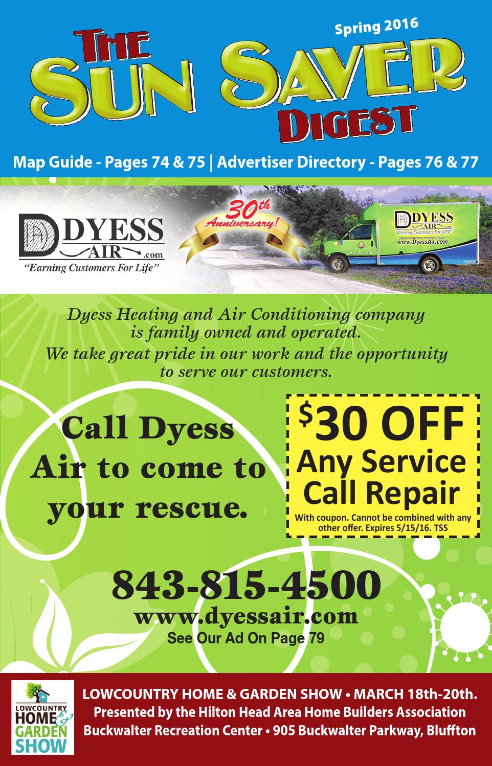 The Sun Saver Digest Spring 2016 by The Sun Saver Digest - Issuu