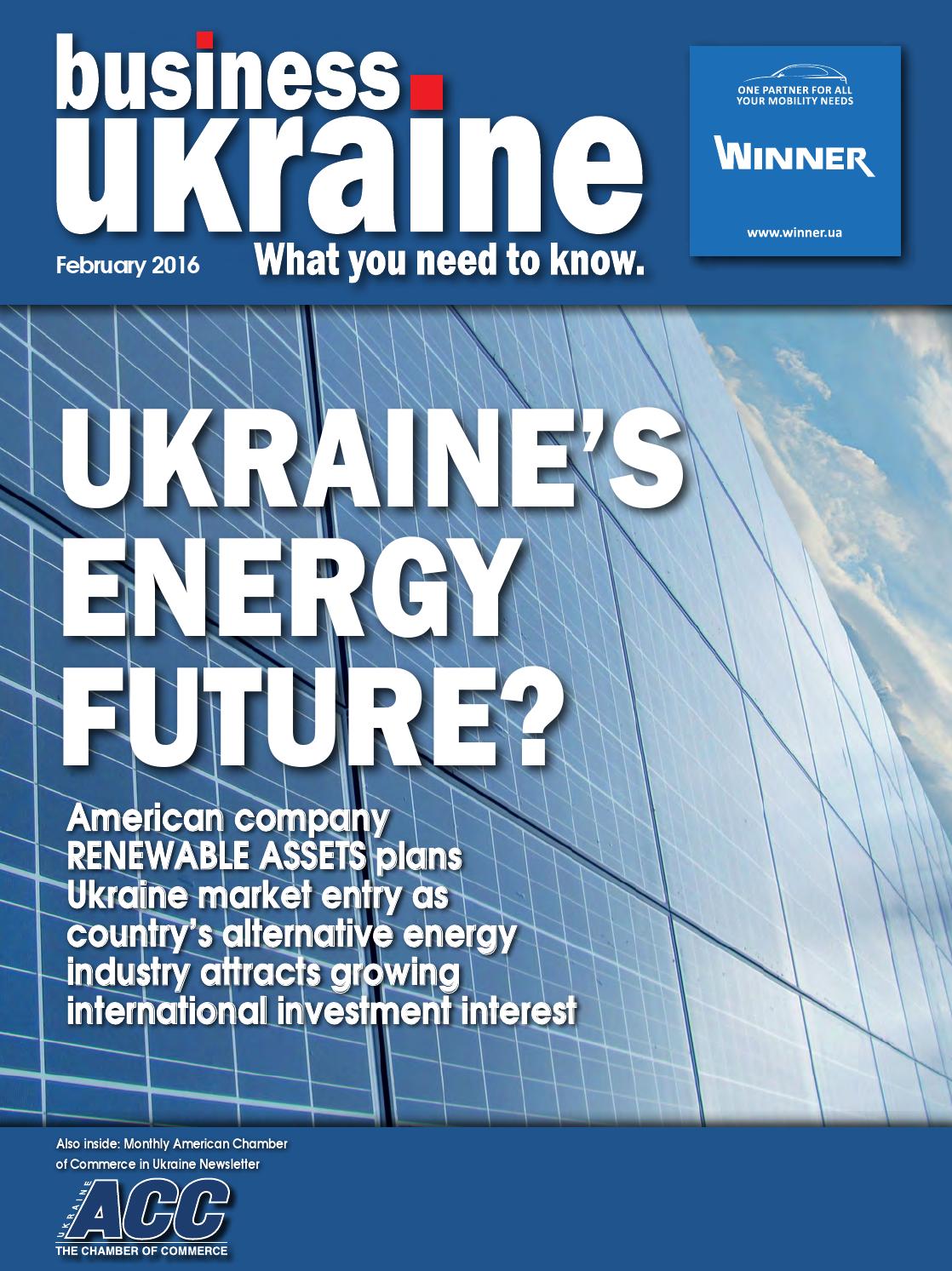 Business Ukraine February 2016 by Business Ukraine magazine - Issuu