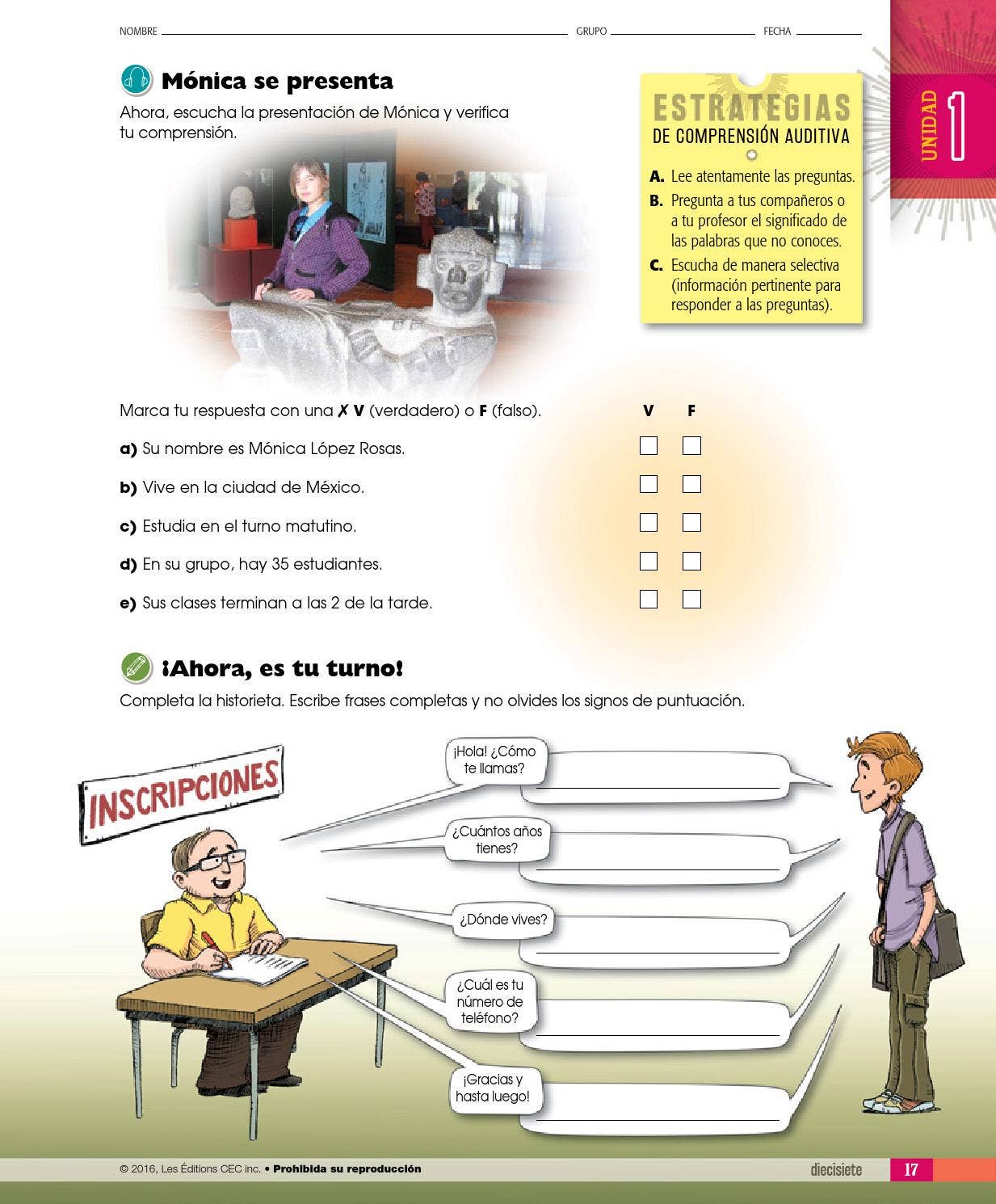 Encuentros 1 2e Éd. by Les Éditions CEC - Issuu