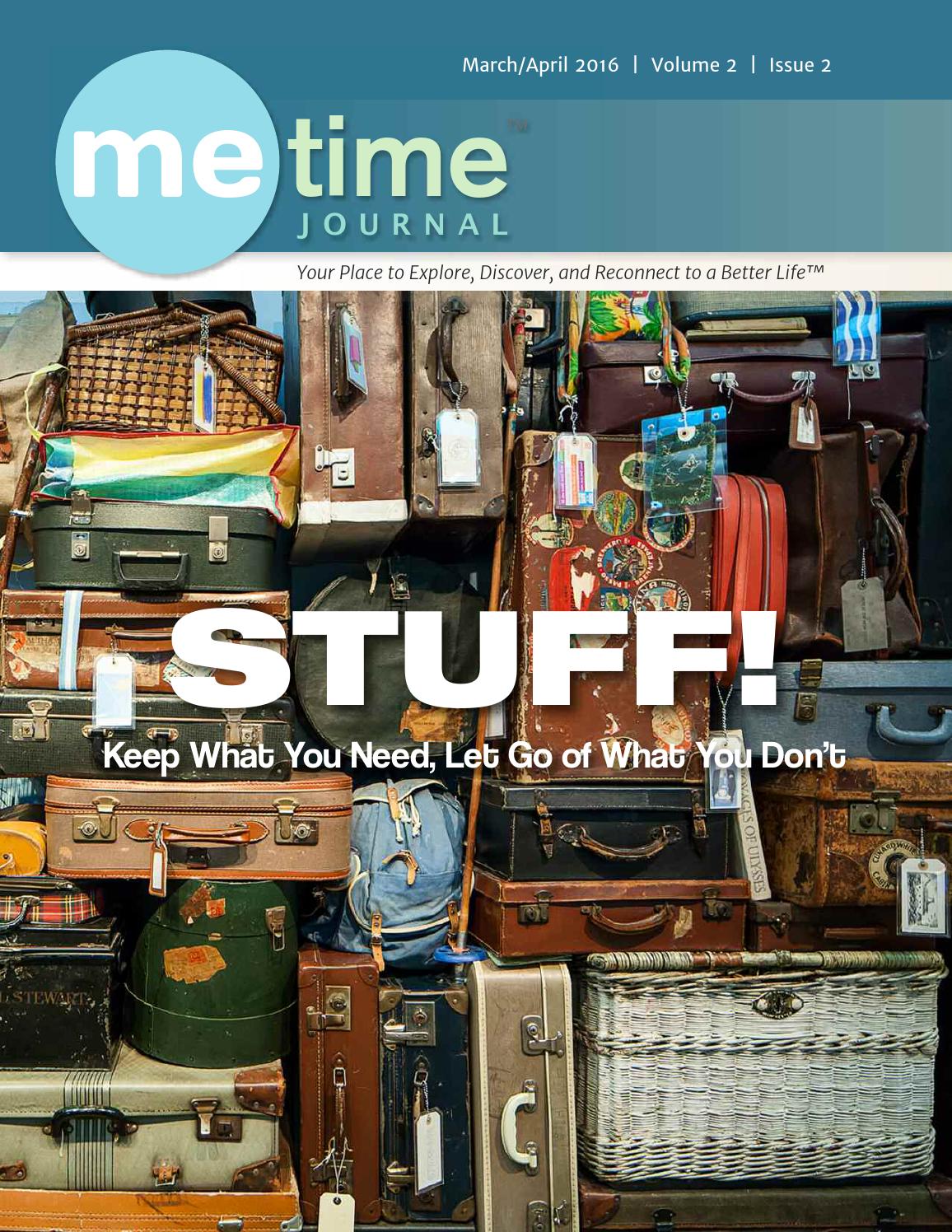 Metime journal mar apr 2016 stuff by MeTime Journal - Issuu