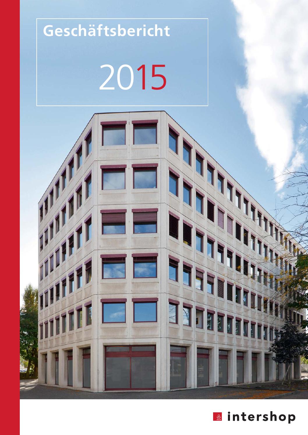 2015 geschäftsbericht intershop xc4j5kep by Intershop Holding AG - Issuu