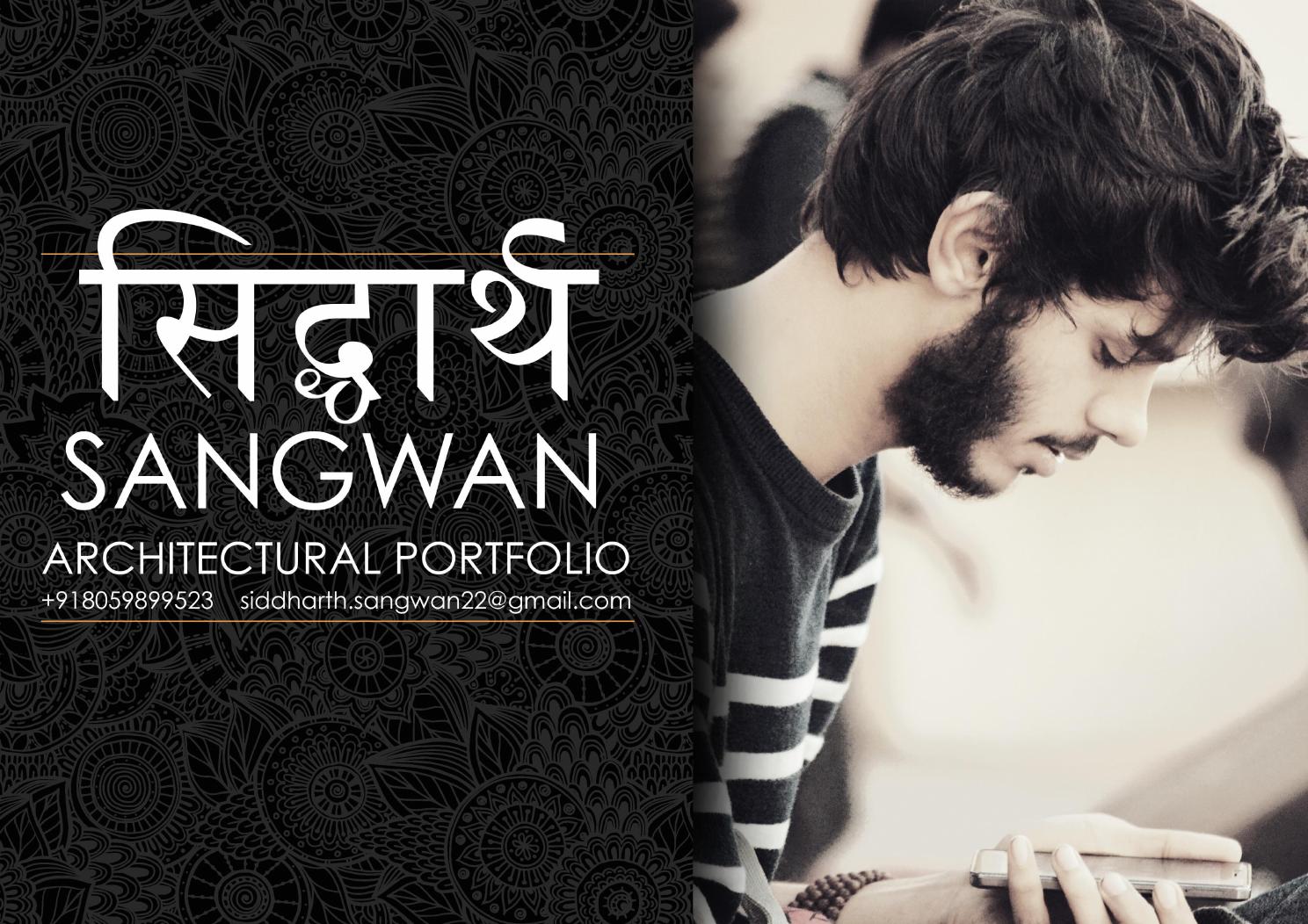Portfolio siddharth sangwan by Siddharth Sangwan - Issuu