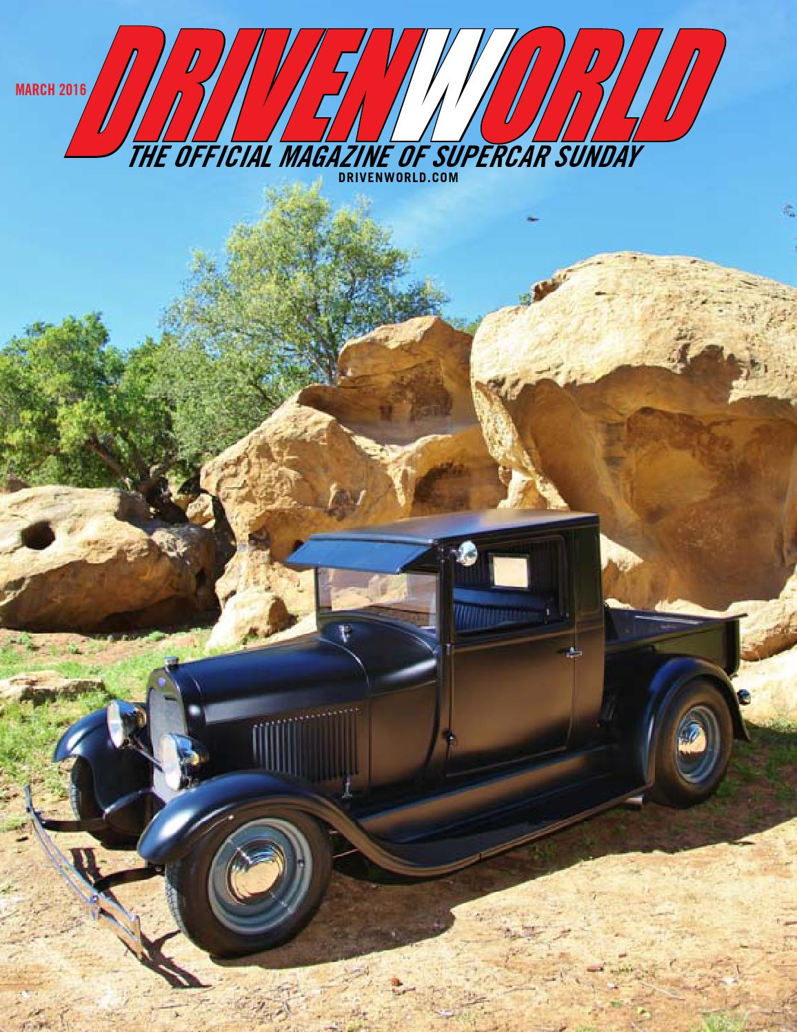 March 2016 Issue of Driven World Magazine by Driven World Magazine- The ...