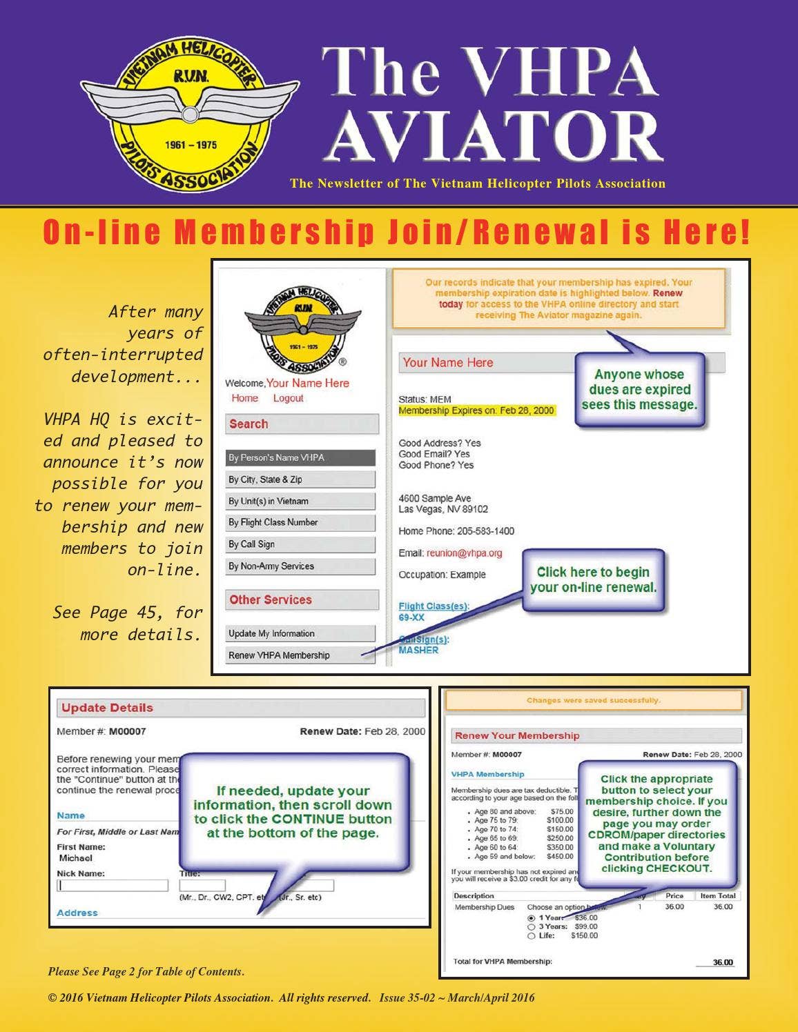 The VHPA Aviator by Digital Publisher - Issuu