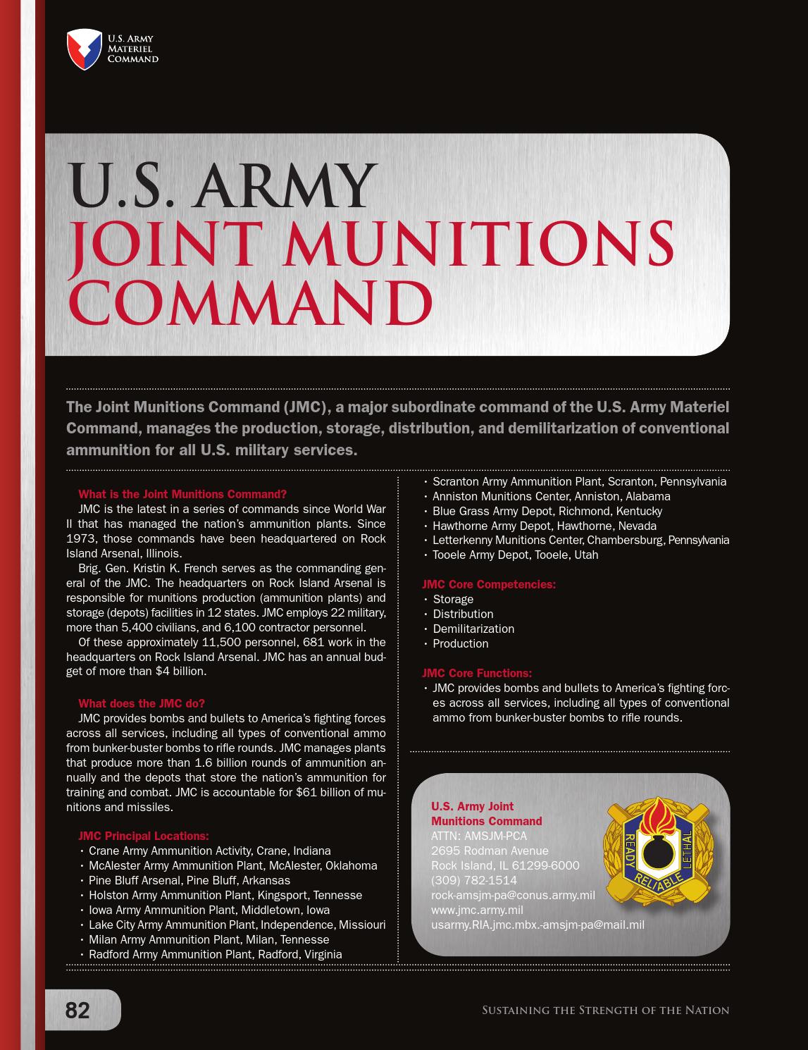 U.S. Army Materiel Command Partnership Resource Guide 2015-2016 by ...