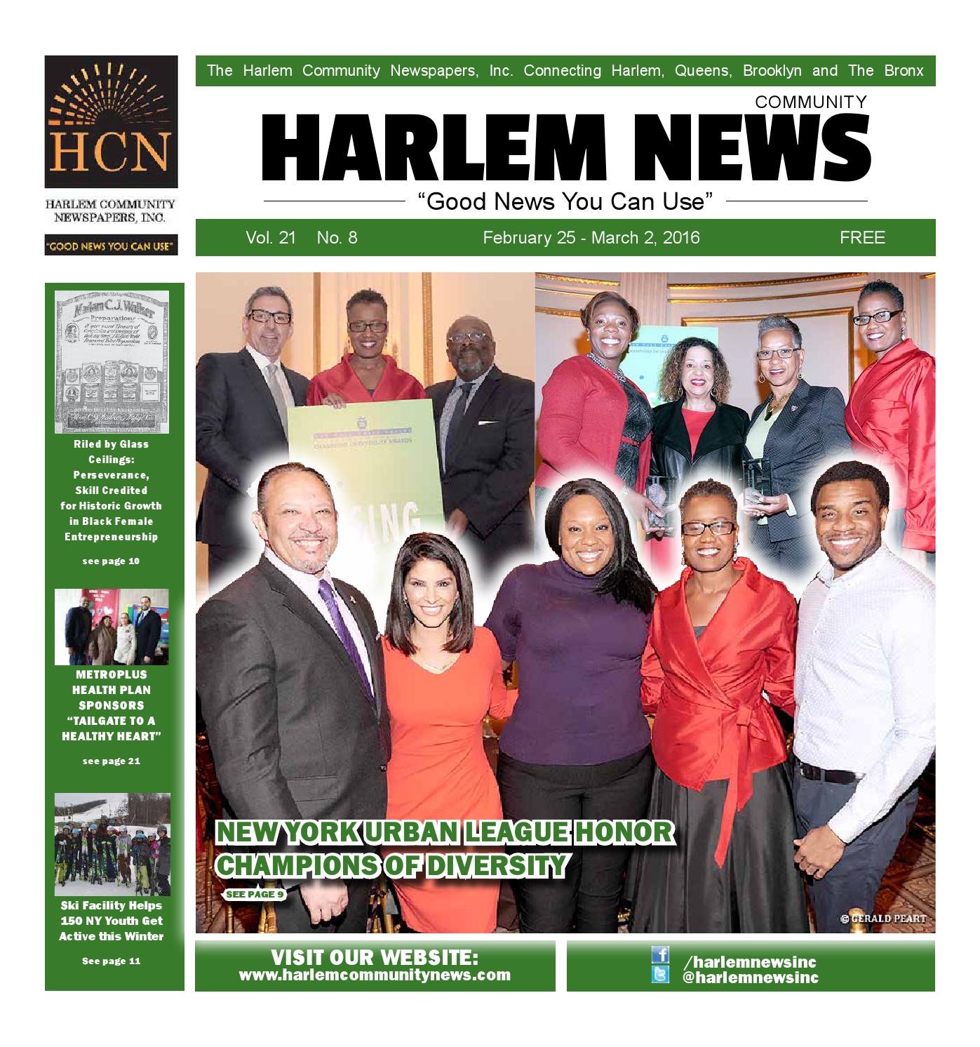 HARLEM COMMUNITY NEWSPAPERS | February 25, 2016 by Mike Kurov - Issuu