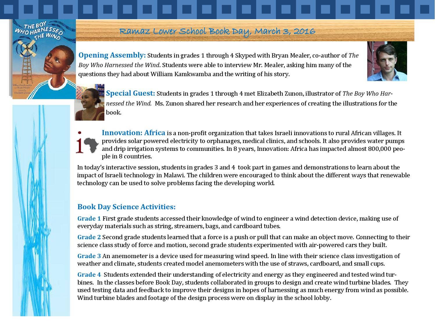 Ramaz Lower School Book Day 2016 by Ramaz School - Issuu