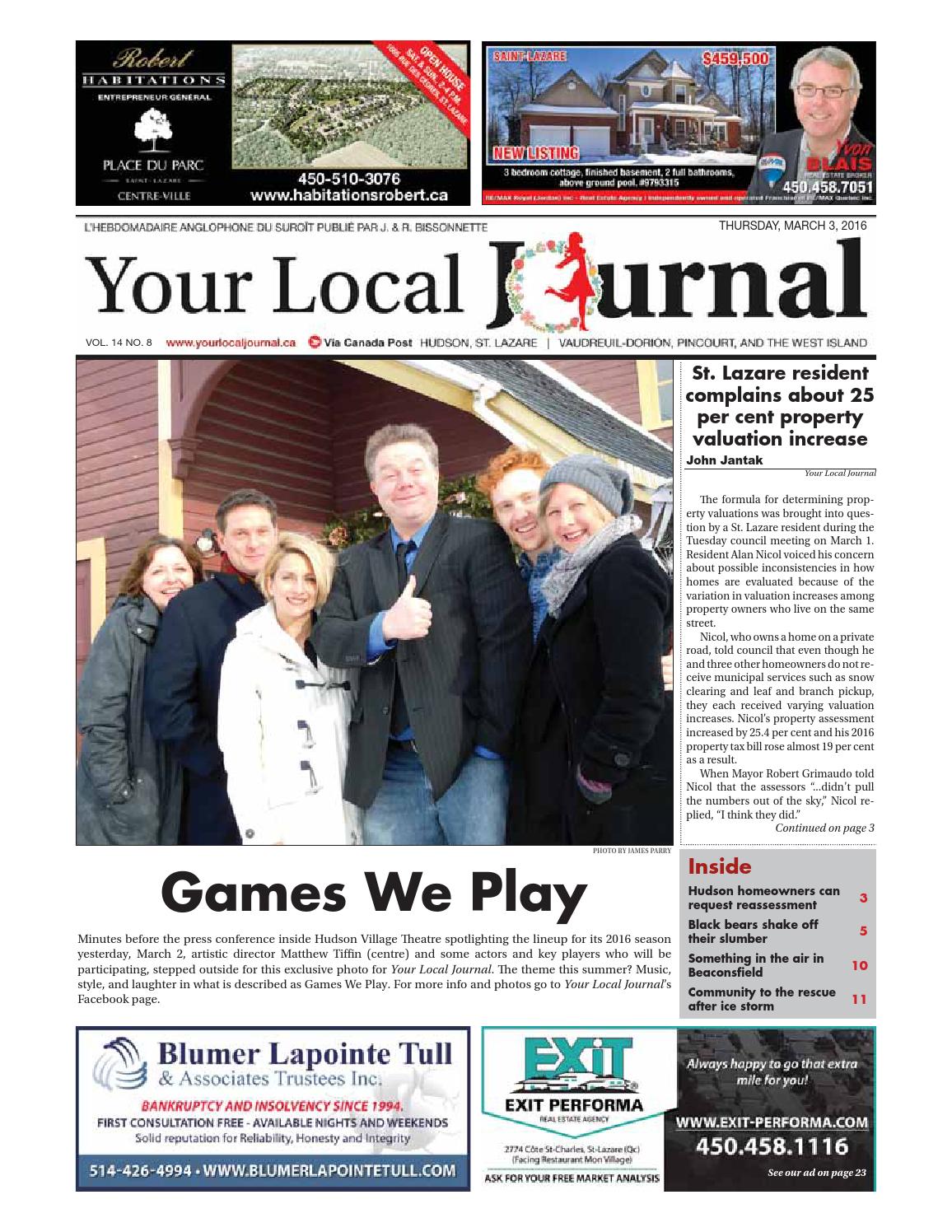 Your Local Journal - March 3rd, 2016 by Your Local Journal - Issuu