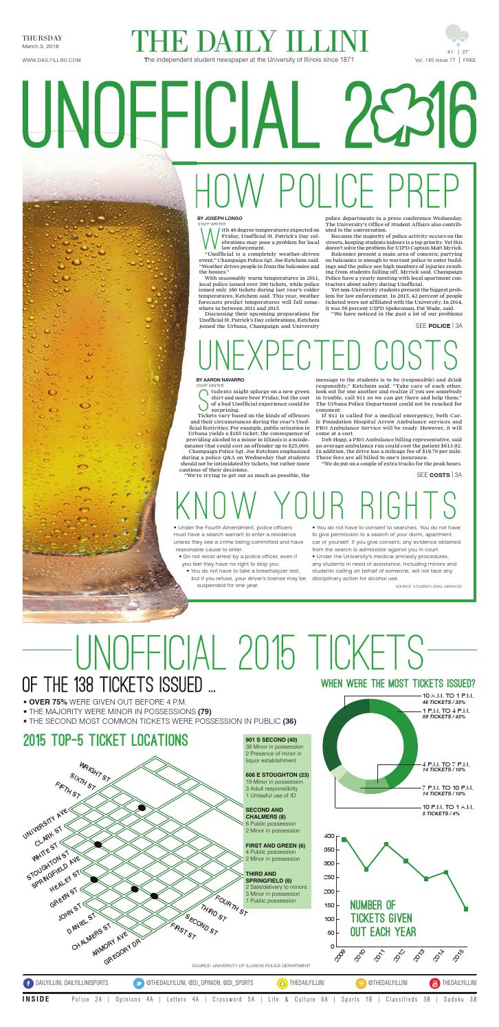 The Daily Illini: Volume 145 Issue 77 by The Daily Illini - Issuu