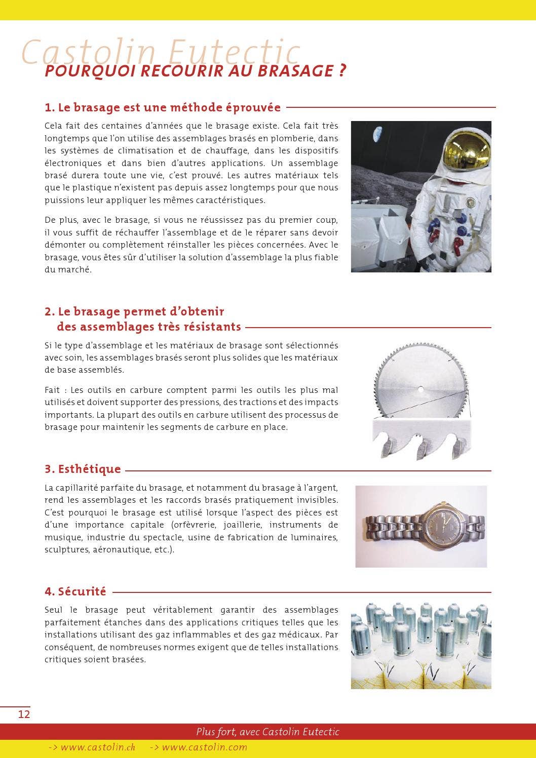 Ch brazing catalogue french 090508 by Castolin Eutectic - Issuu