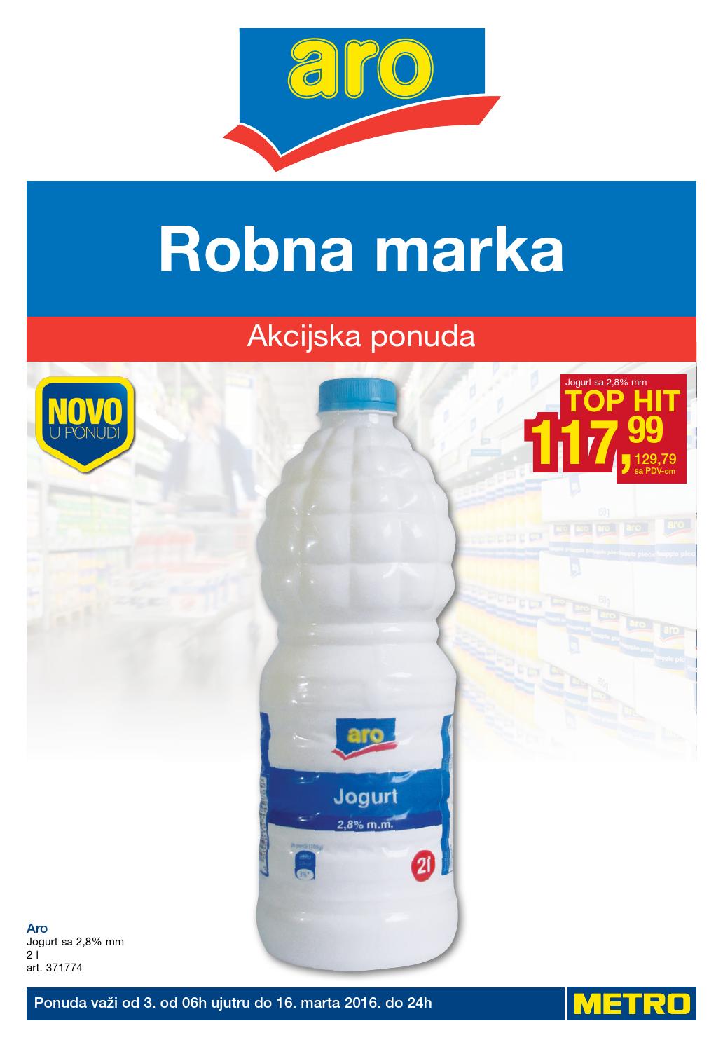 Metro srbija katalog aro od 03 16 03 2016 by Catalog.rs - Issuu