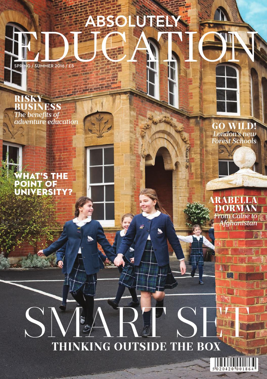 EDUCATION SPRING/SUMMER 2016 by ABSOLUTELY Magazines - Issuu