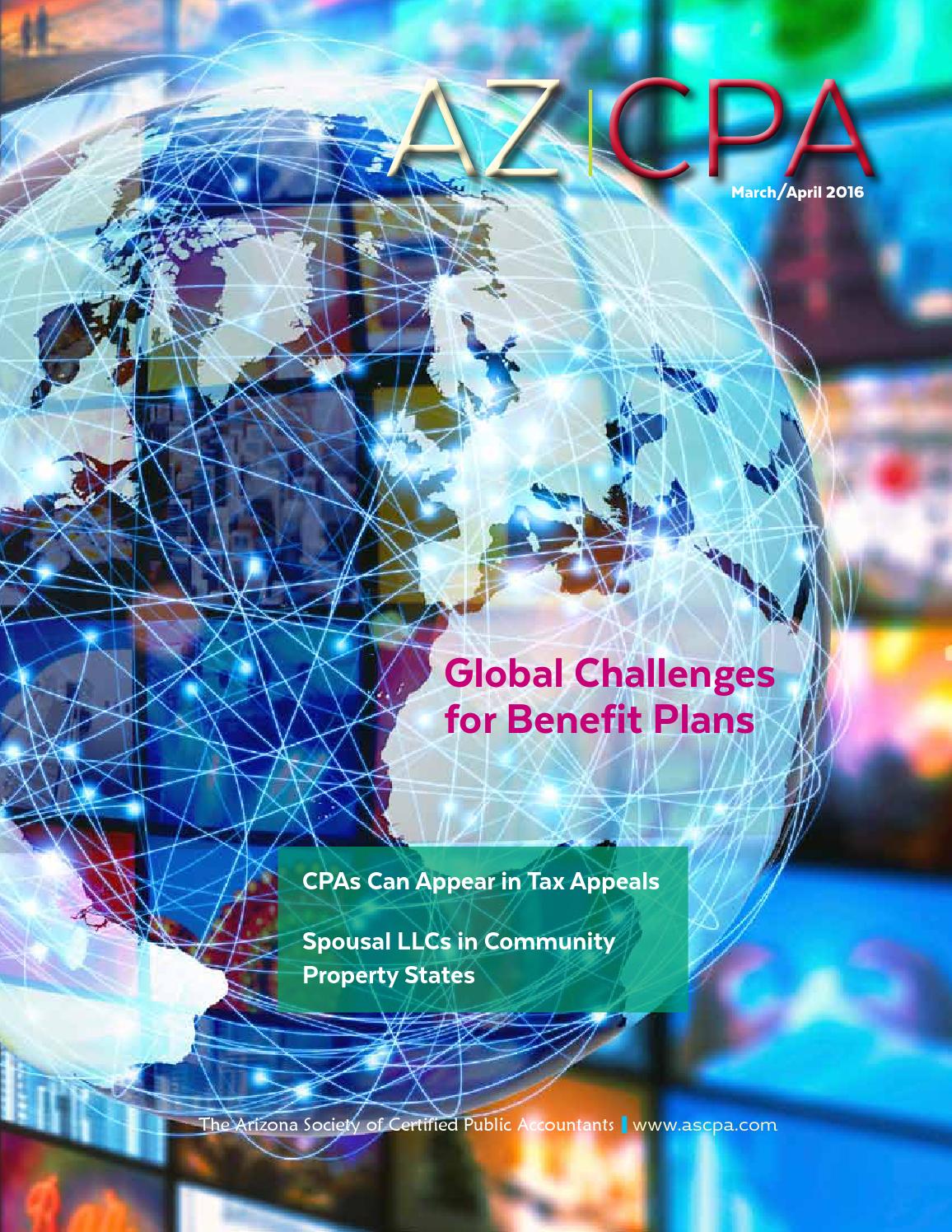 AZ CPA March April 2016 by ASCPA - Issuu
