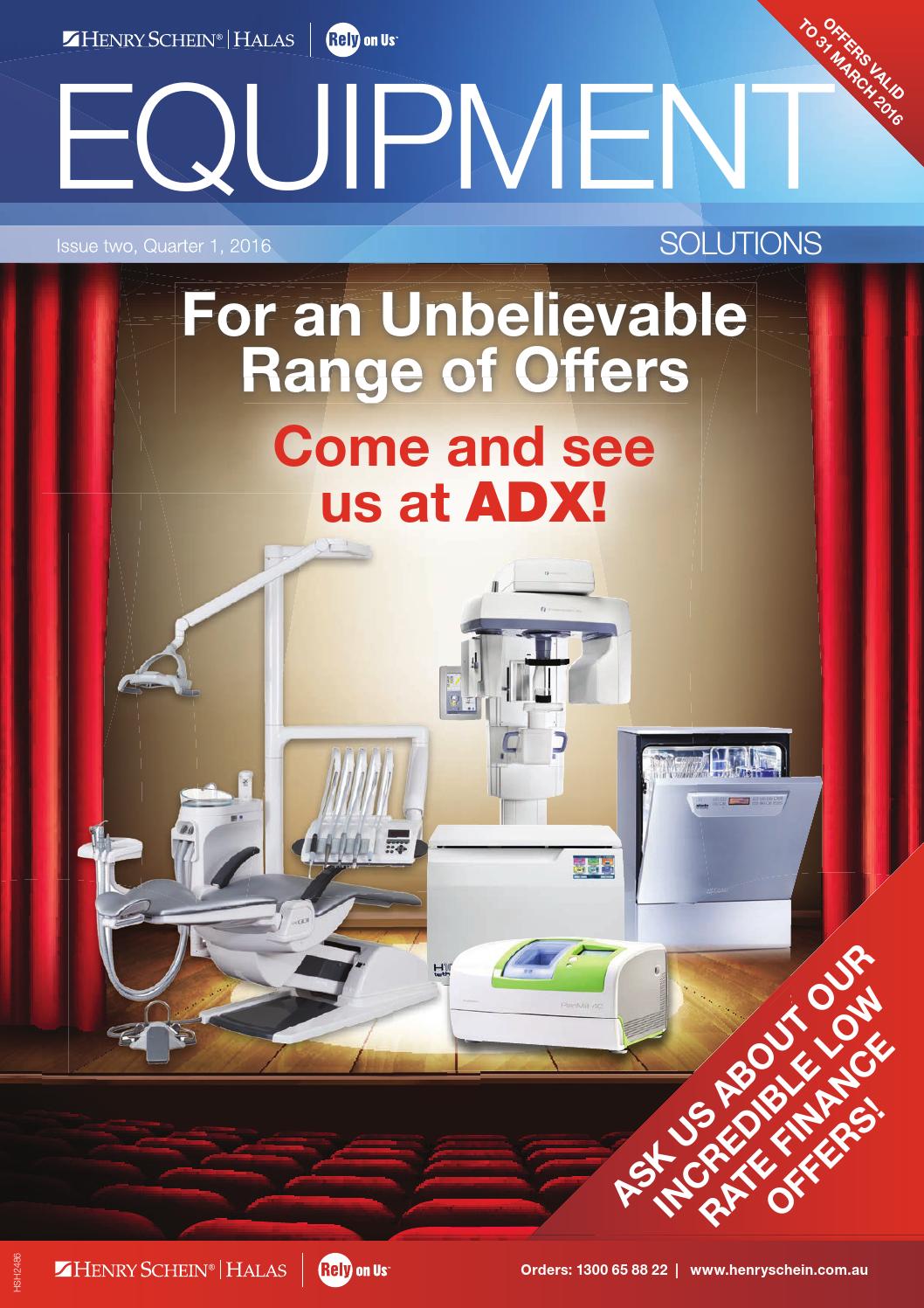 Equipment catalogue by Henry Schein Australia - Issuu