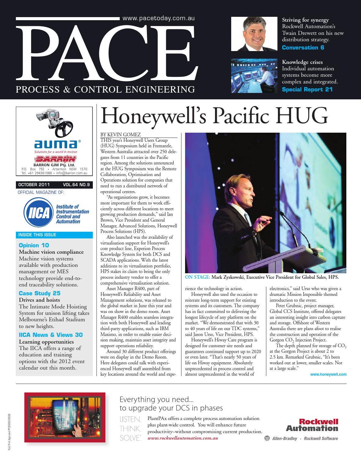 PACE - Process & Control Engineering - October 2011 by Prime Group - Issuu