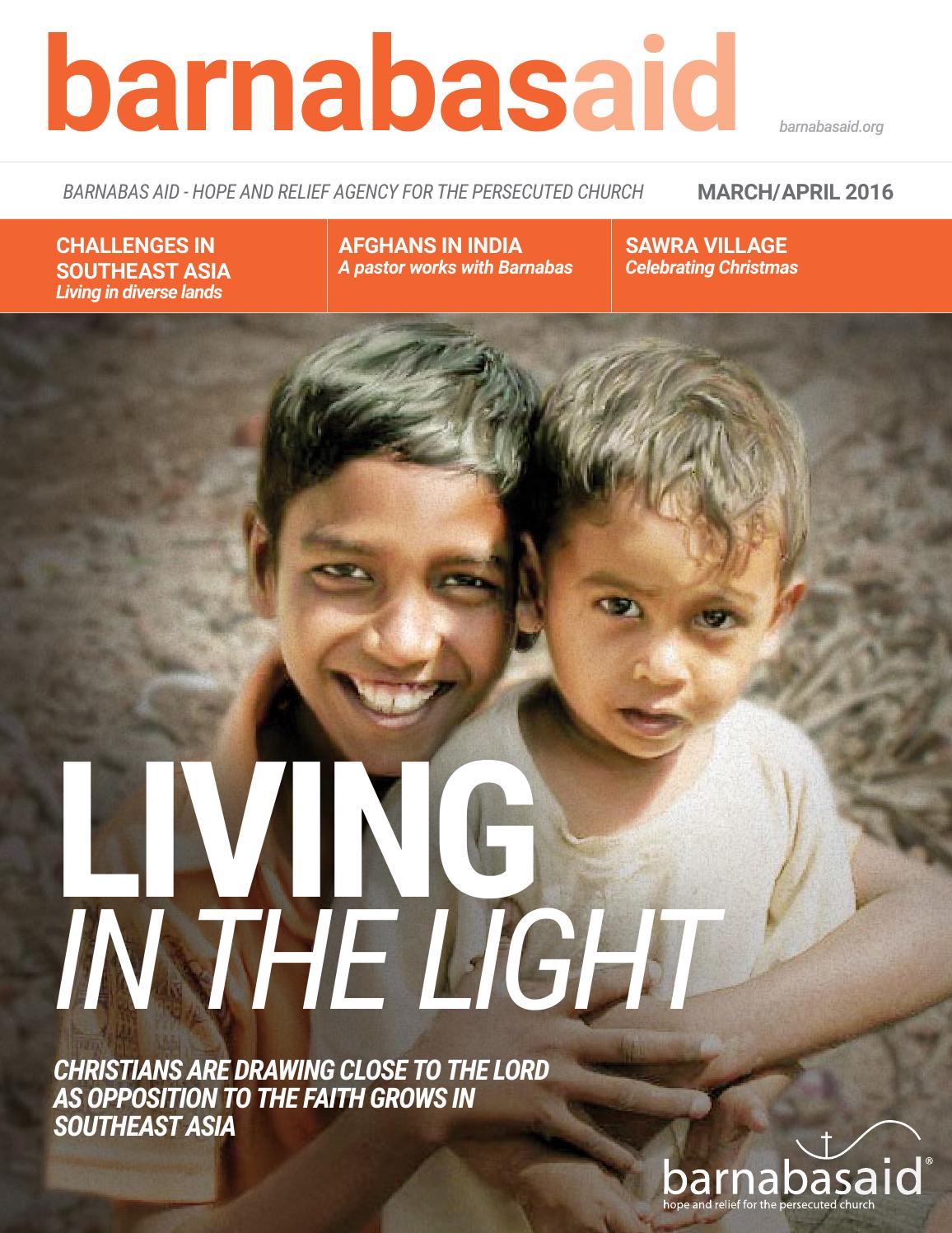 Barnabas aid March April 2016 by Barnabas Fund - Issuu