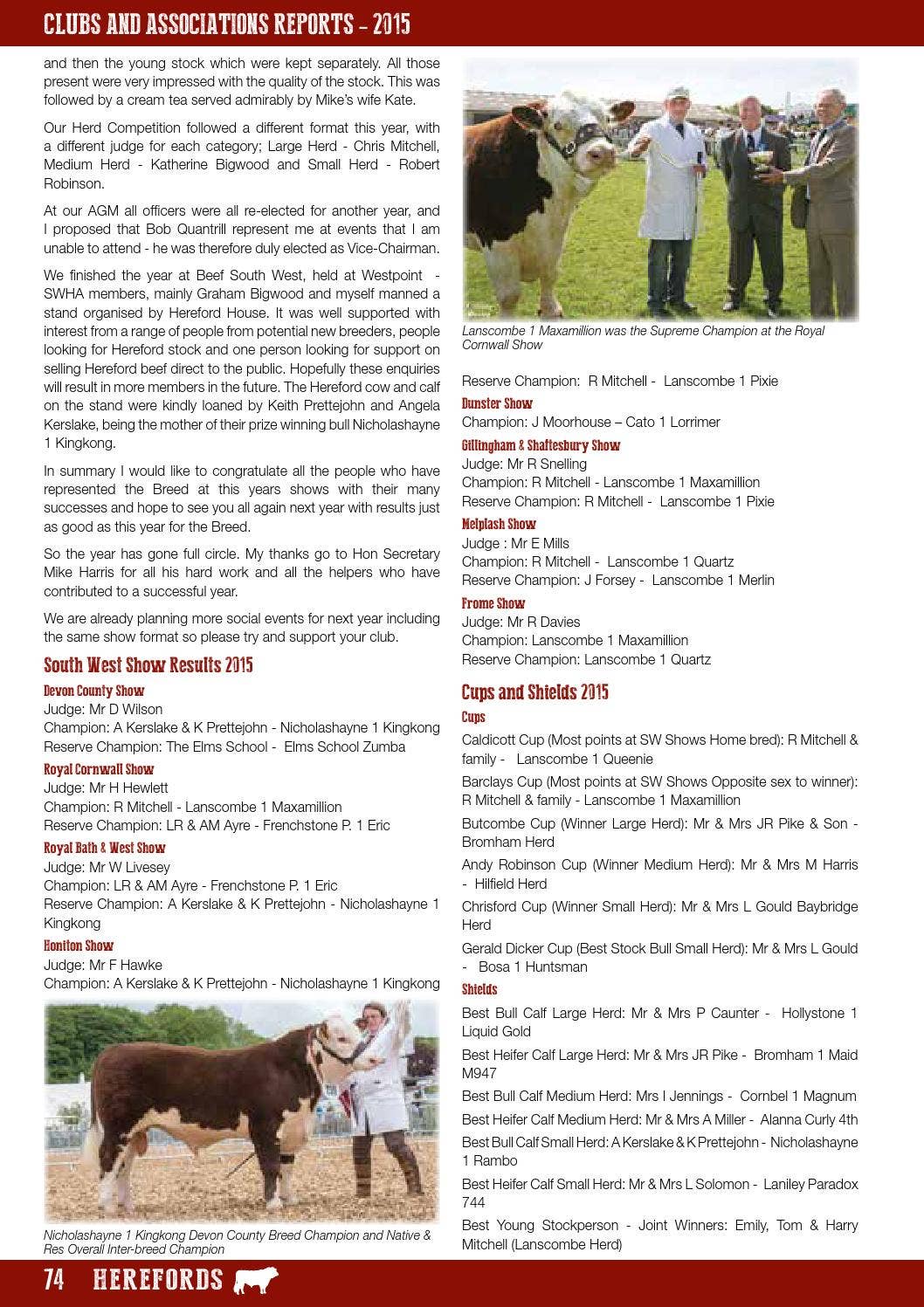 2016 Hereford Breed Journal by UK Herefords - Issuu