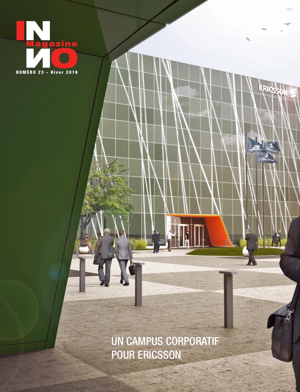 Inno 23 Hiver 2016 by INNO Magazine | Les Grands Bâtisseurs - Issuu
