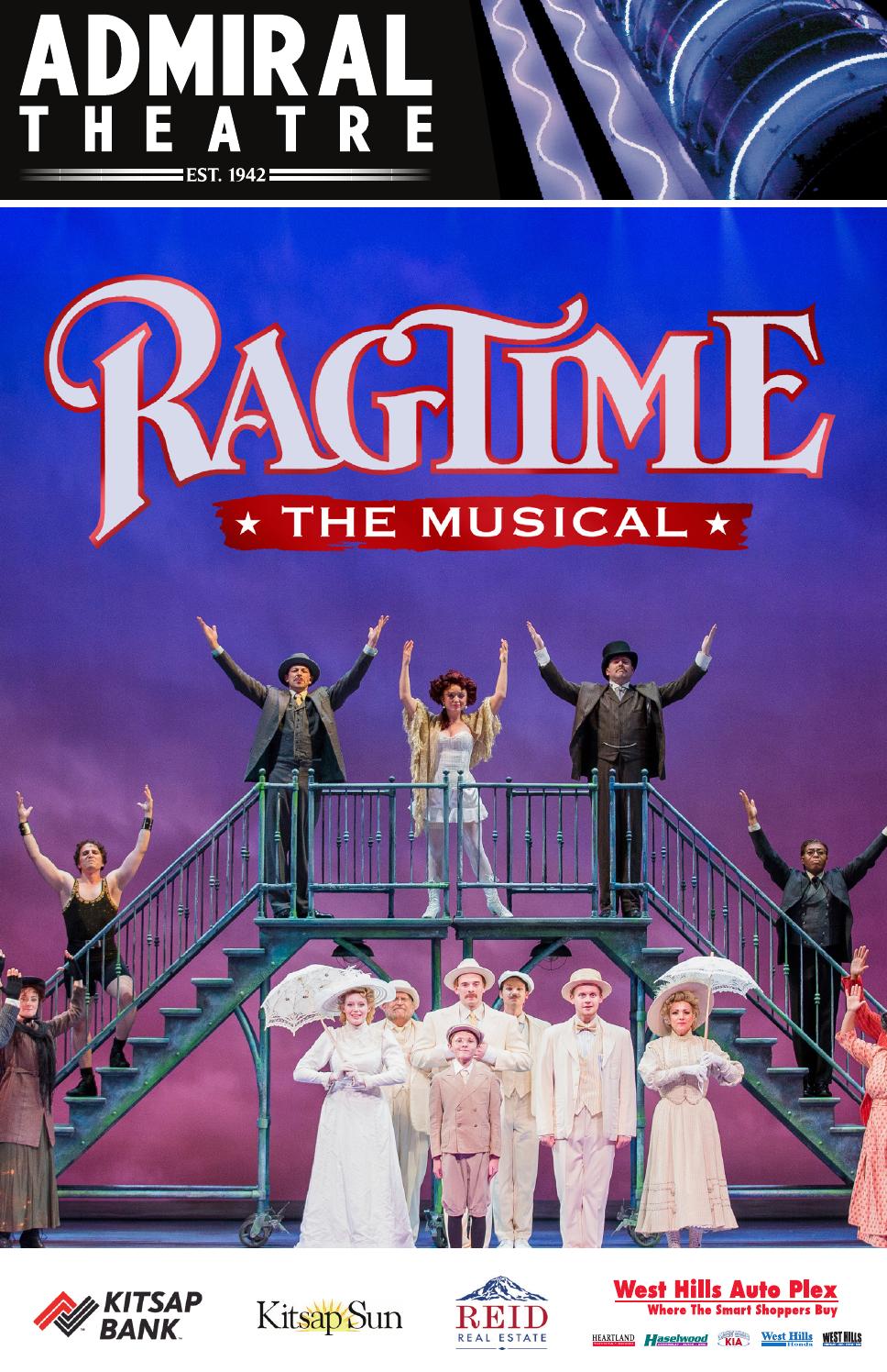 Ragtime The Musical Playbill by Admiral Theatre - Issuu