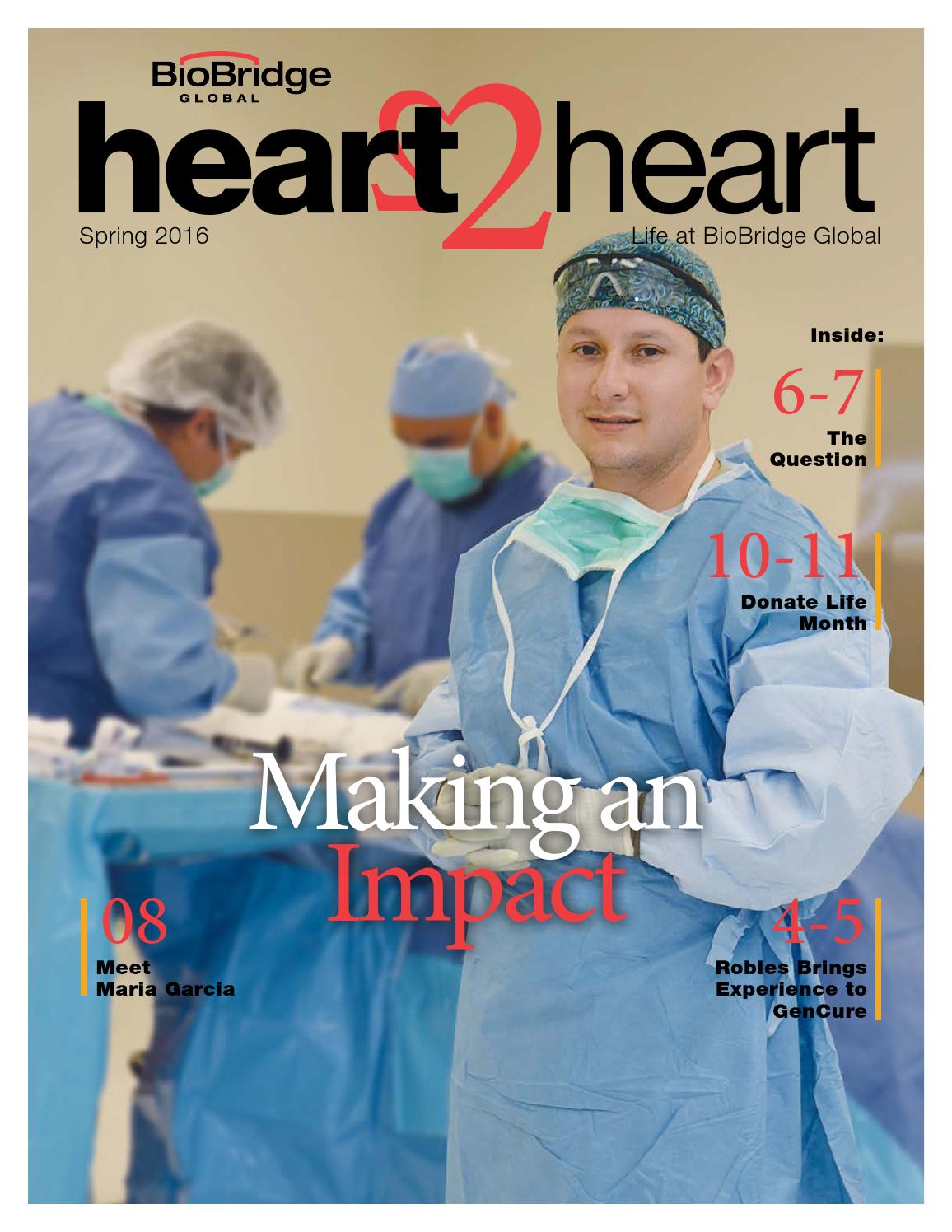 Heart to Heart Magazine - Spring 2016 by Connect for Life - Issuu