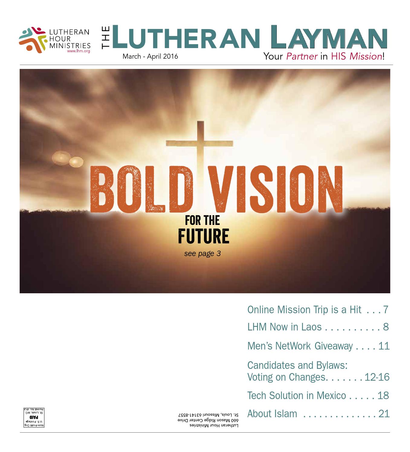 The Lutheran Layman by Lutheran Hour Ministries - Issuu