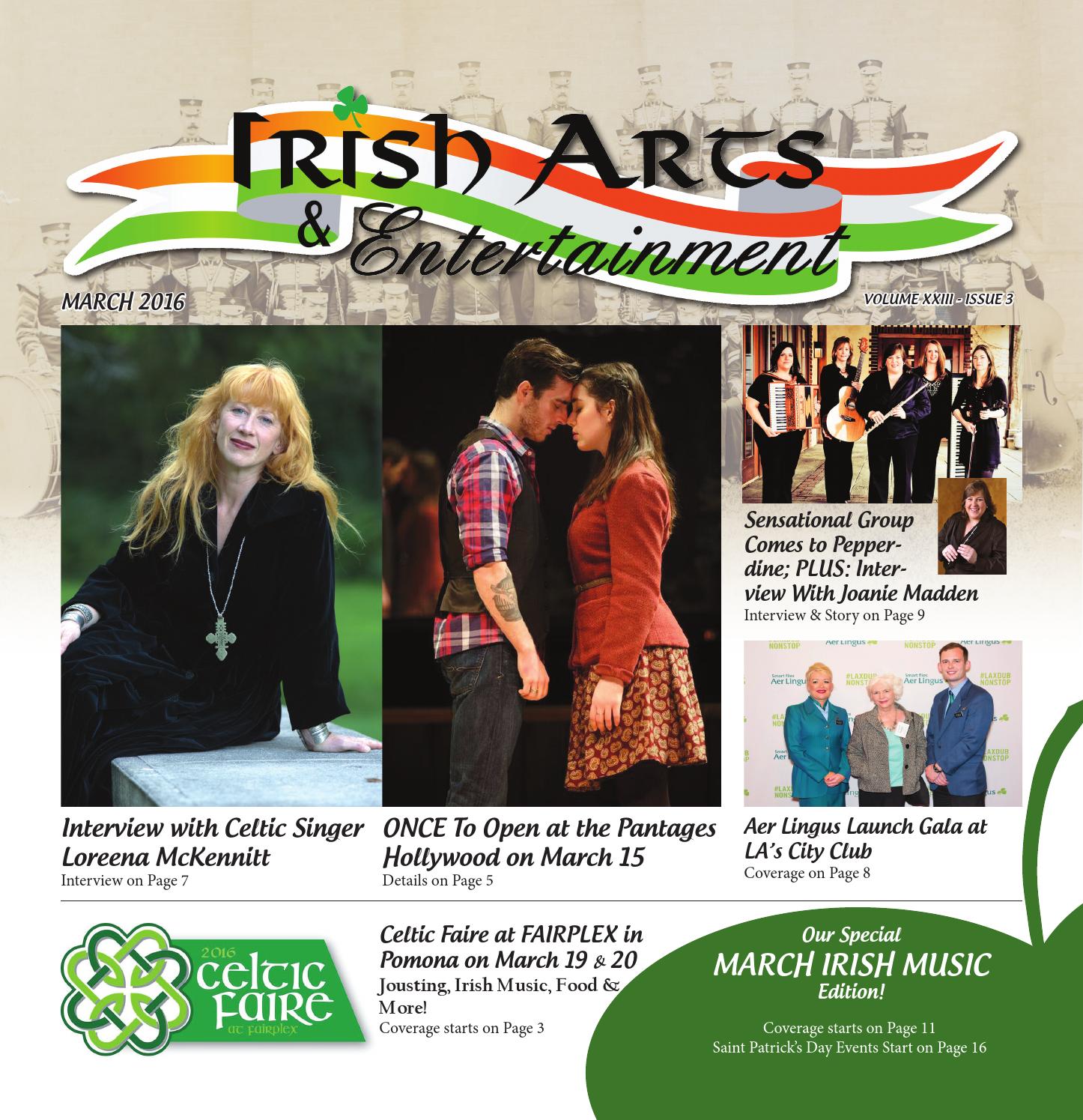 Irish Arts & Entertainment, Irish Music Special by Irish Arts ...