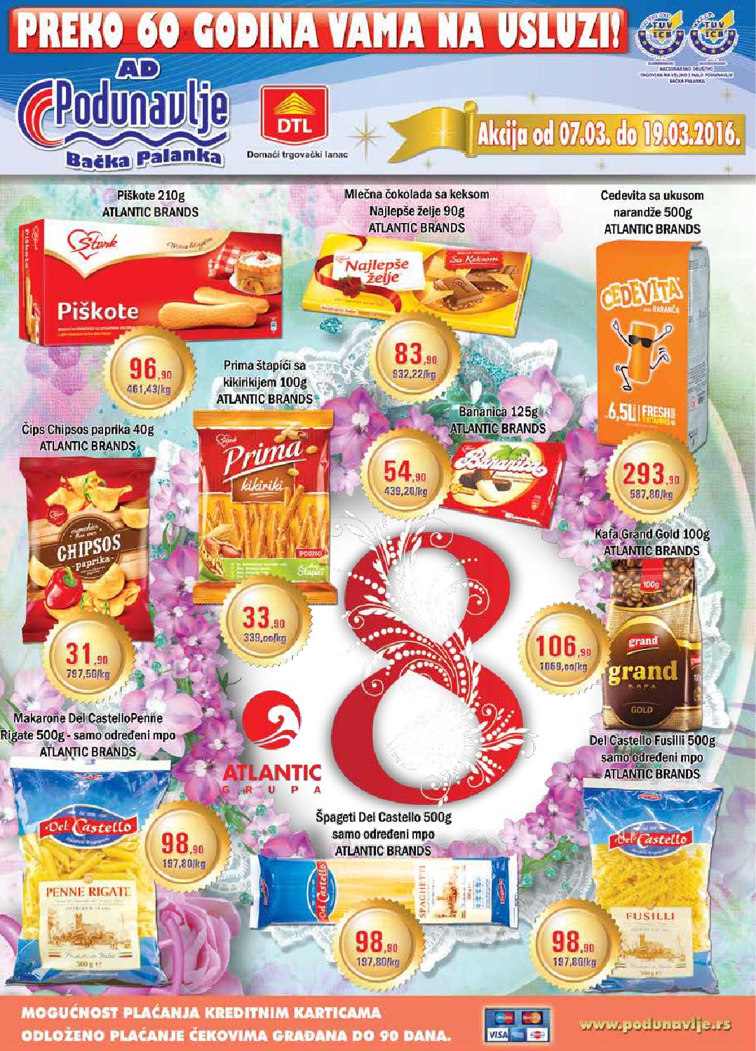 AD Podunavlje katalog akcija od 07.-19.03.2016. by Catalog.rs - Issuu