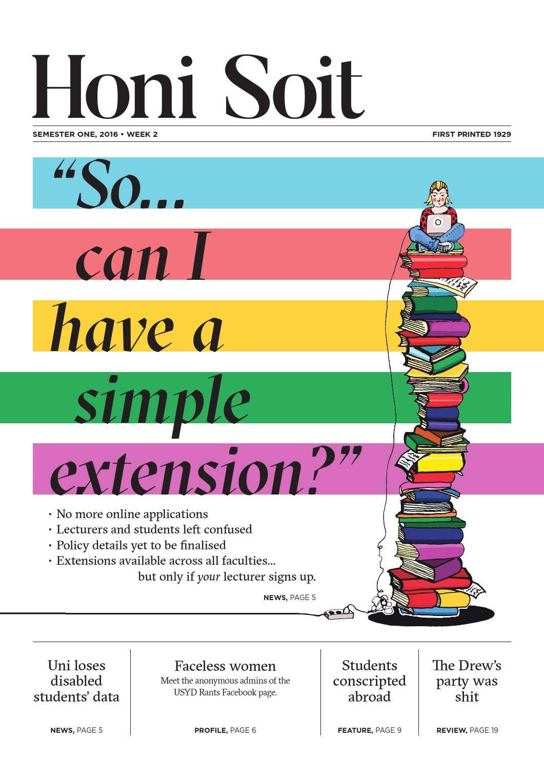 Honi Soit: Week 2, Semester 1, 2016 by SRC USyd Publications - Issuu