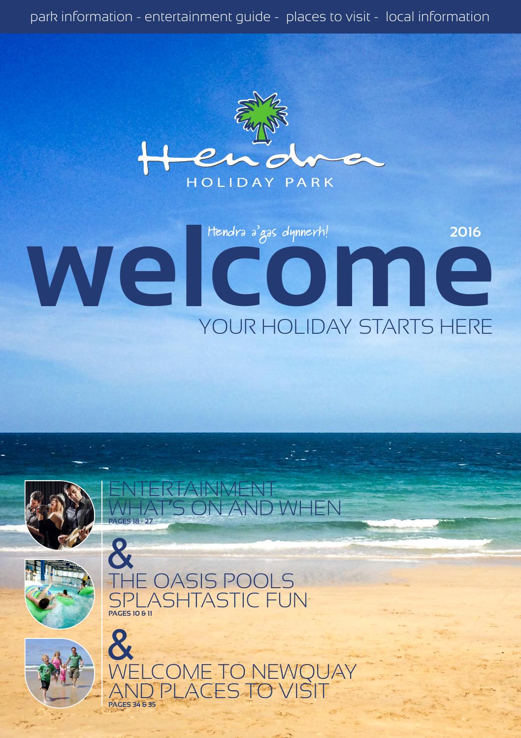 2016 Hendra Welcome Book by Hendra Holiday Park - Issuu 2016-hendra-welcome-book-by-hendra-holiday-park-issuu