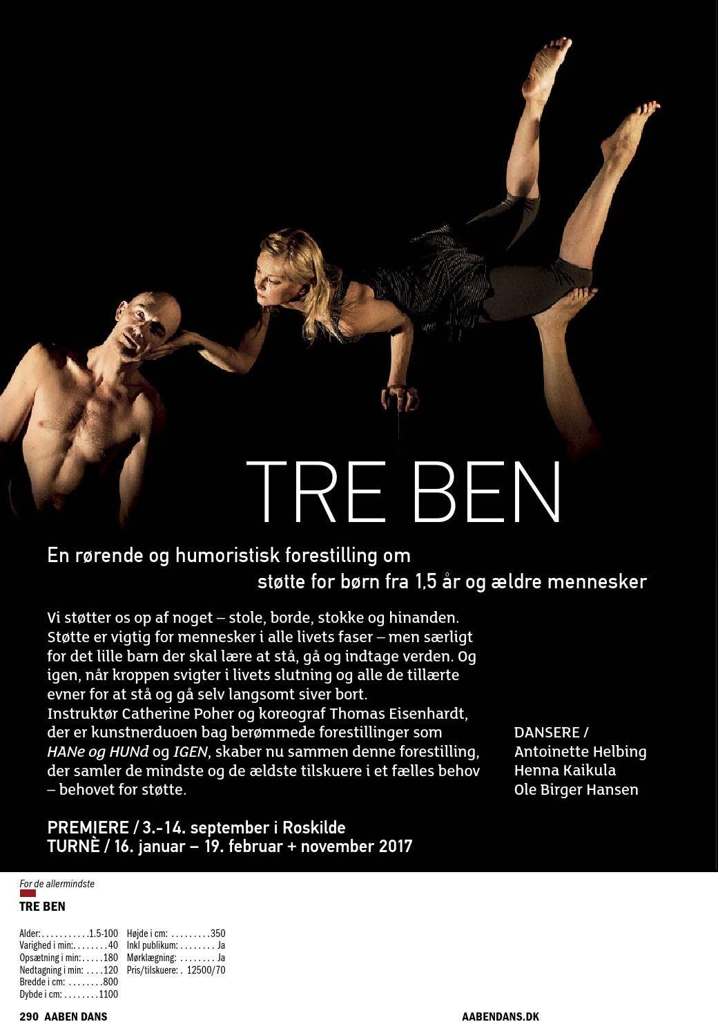 Den Røde Brochure 2016/2017 by Teatercentrum i Danmark - Issuu