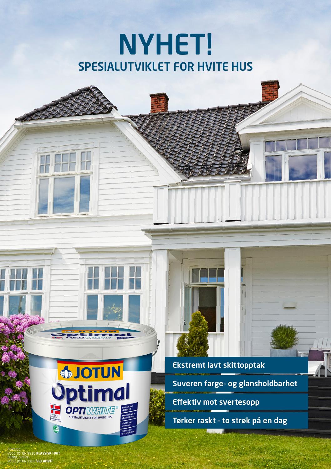 OPTIMAL OptiWhite fargekart 2016 by Jotun Dekorativ AS - Issuu