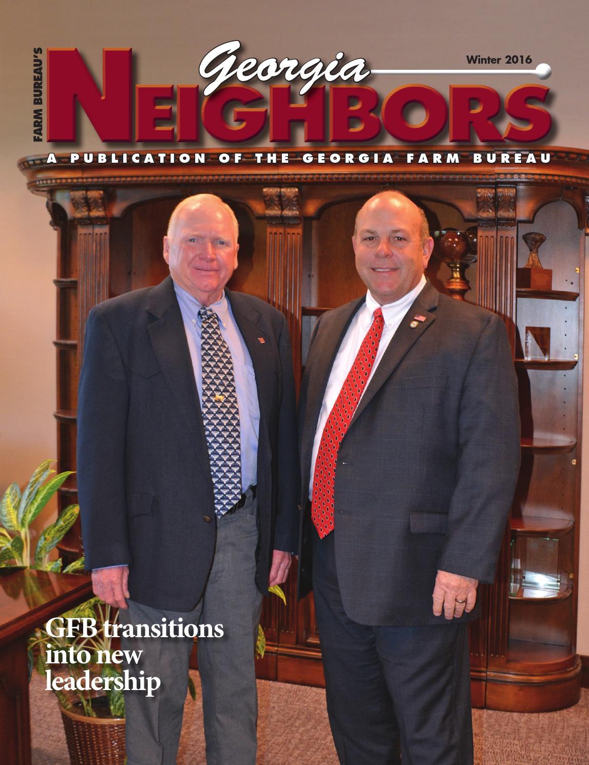 Farm Bureau’s Georgia Neighbors - Winter 2016 by Georgia Farm Bureau ...