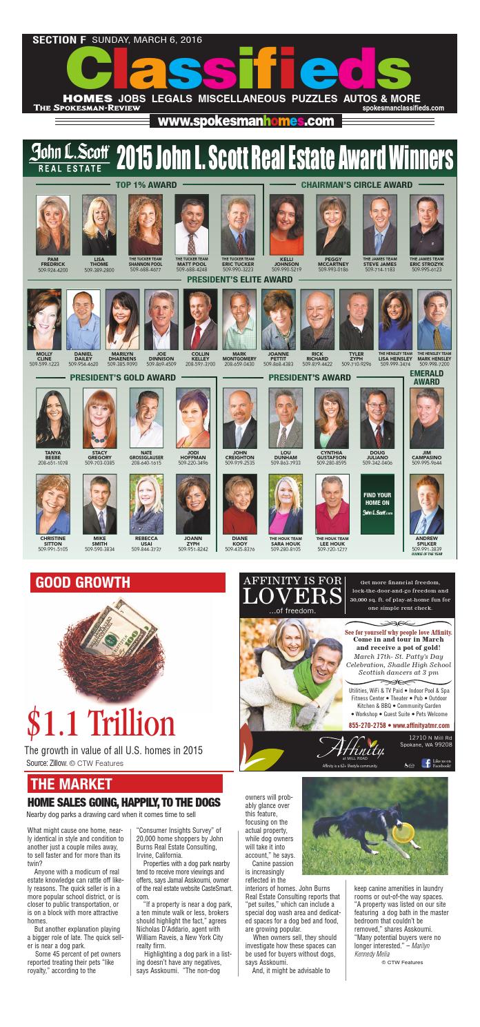 Sunday real estate 030616 by Cowles Publishing - Issuu