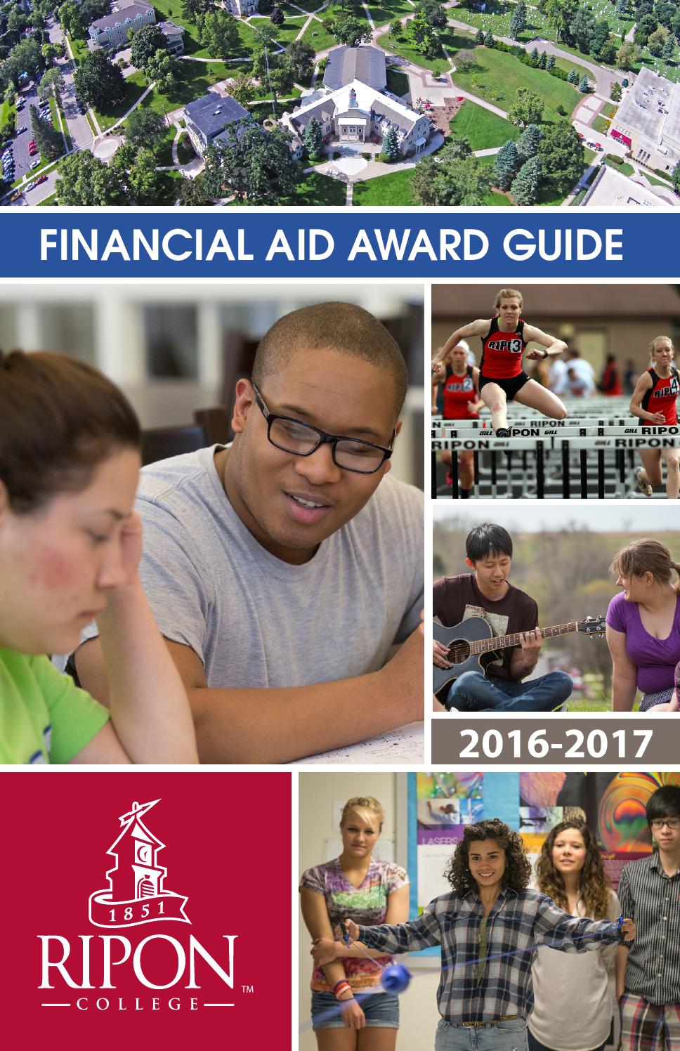 Ripon College Financial Aid Award Guide: 2016-2017 by Ripon College - Issuu