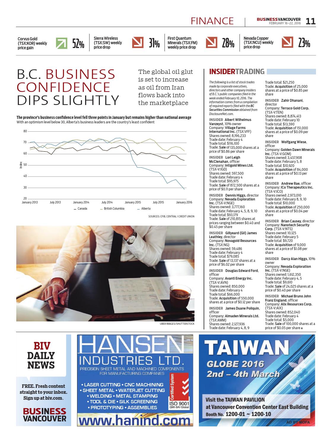 Business in Vancouver - Issue 1372 by Business in Vancouver Media Group ...