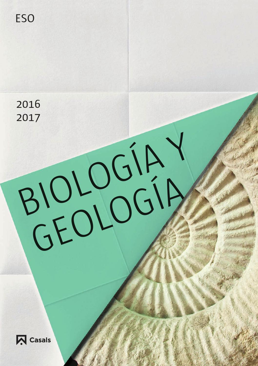 Biología y geología 2016 by Editorial Casals - Issuu