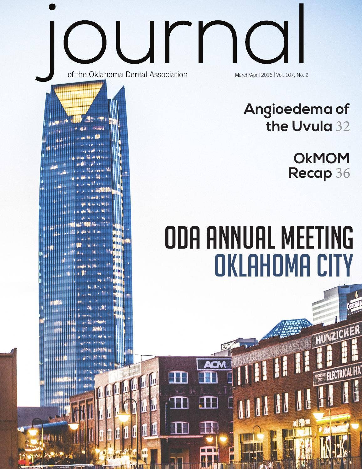 ODA Journal: March/April 2016 by Oklahoma Dental Association - Issuu