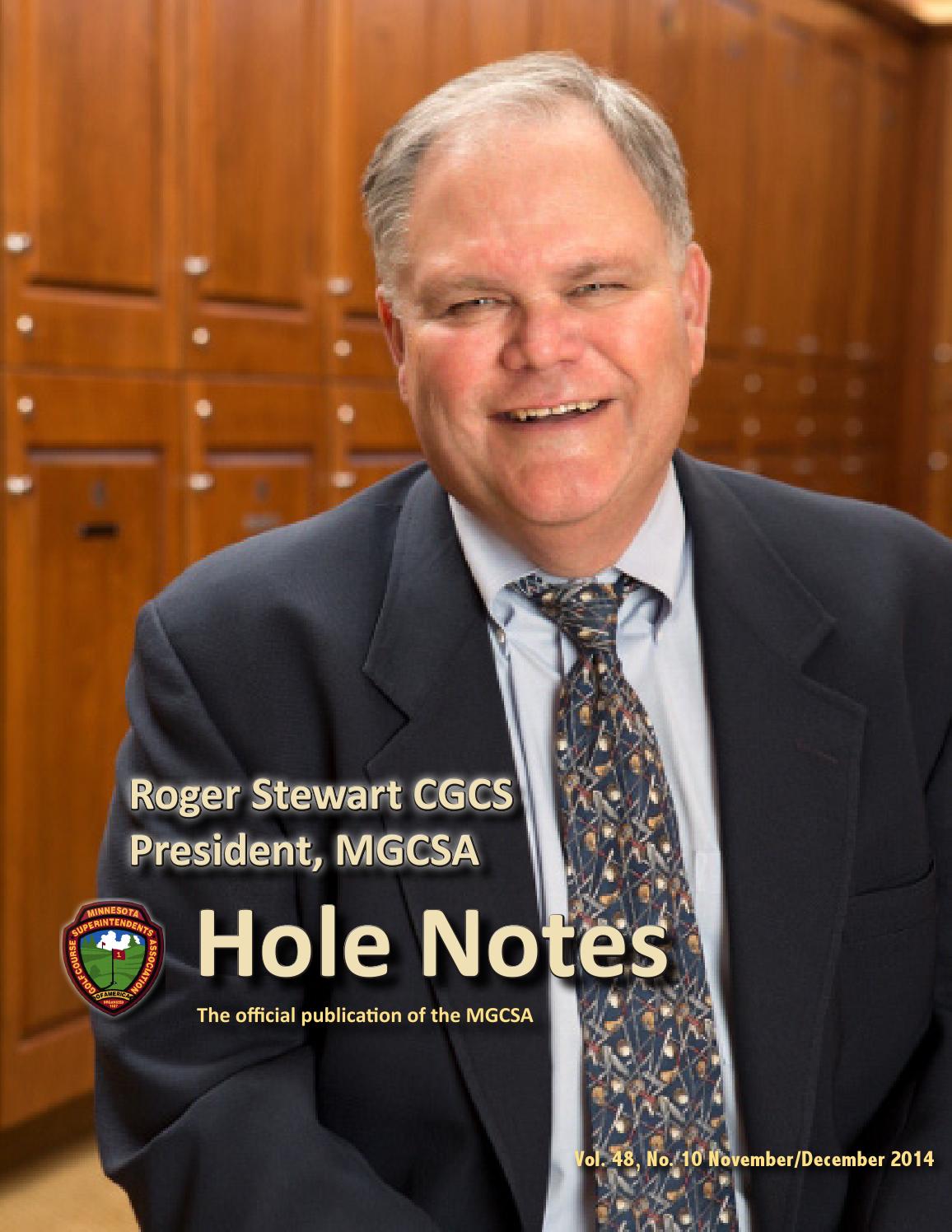 Roger Stewart Special Hole Notes by Minnesota Golf Course ...