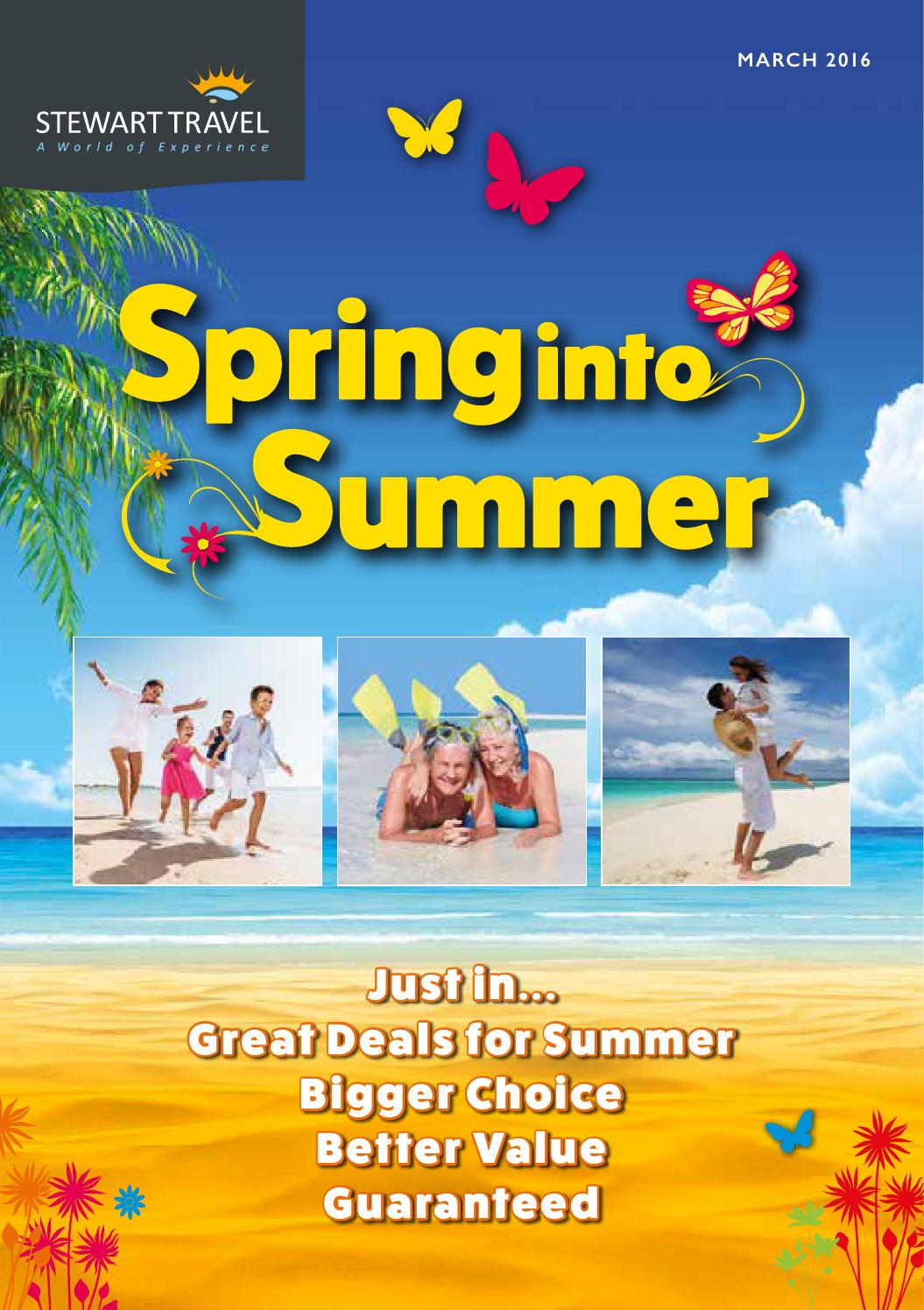 Stewart Travel Holiday Magazine March 2016 by Stewart Travel Group - Issuu