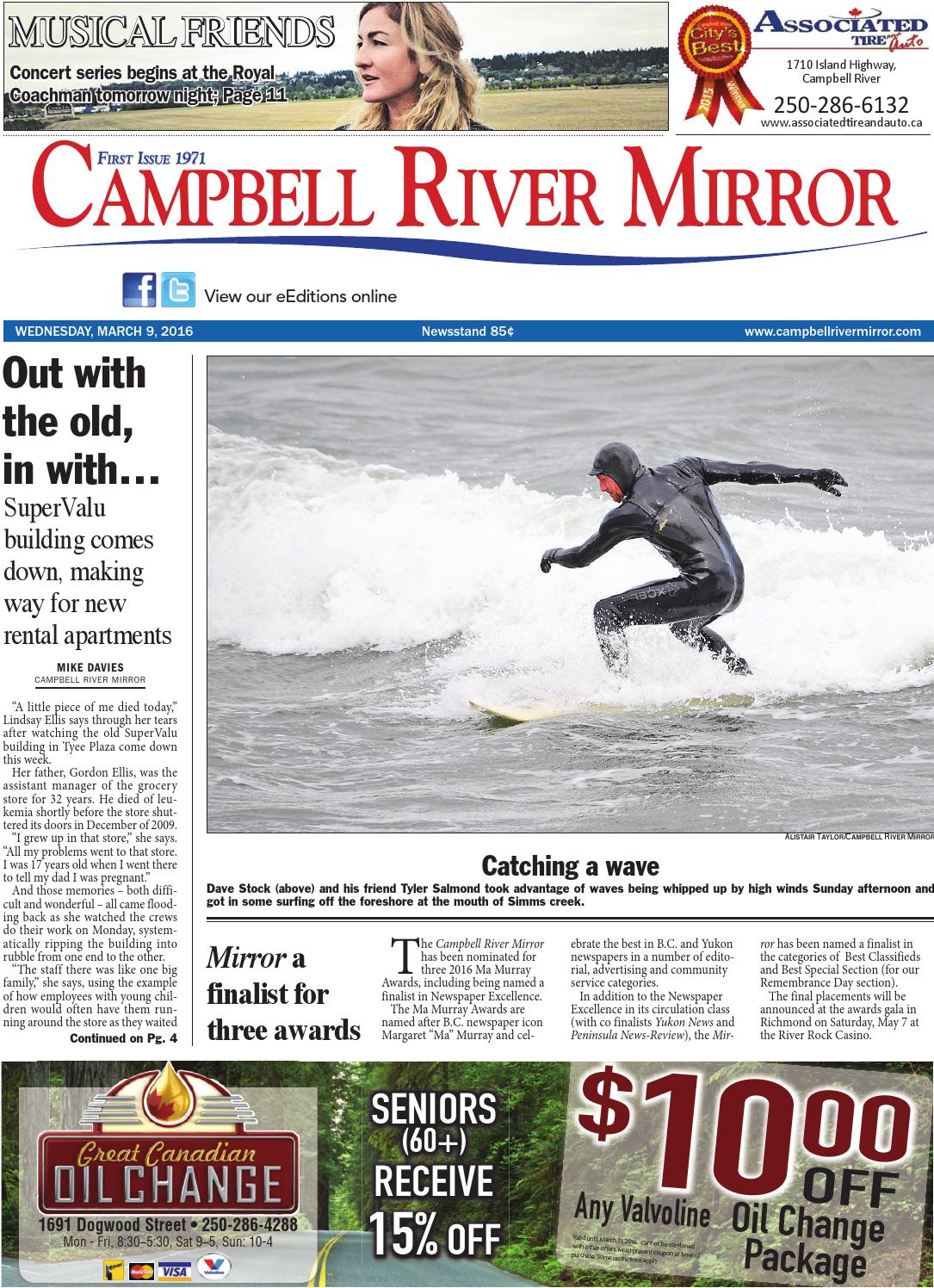 Campbell River Mirror, March 09, 2016 by Black Press Media Group - Issuu