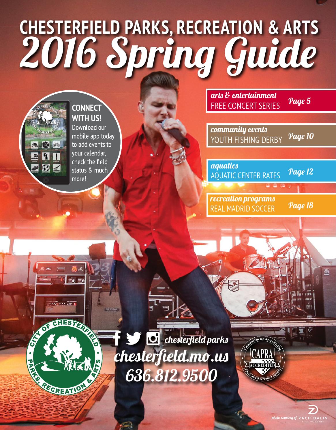 Chesterfield Parks, Recreation & Arts 2016 Spring Guide by ...