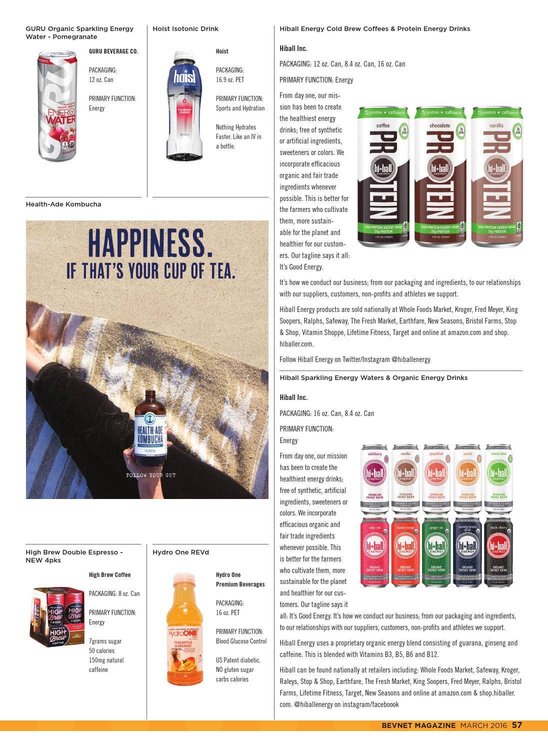2016 Functional Beverage Guide by BevNET.com - Issuu