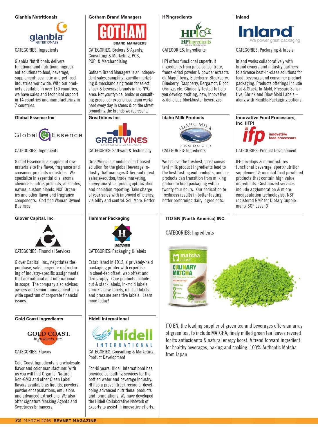2016 Functional Beverage Guide by BevNET.com - Issuu
