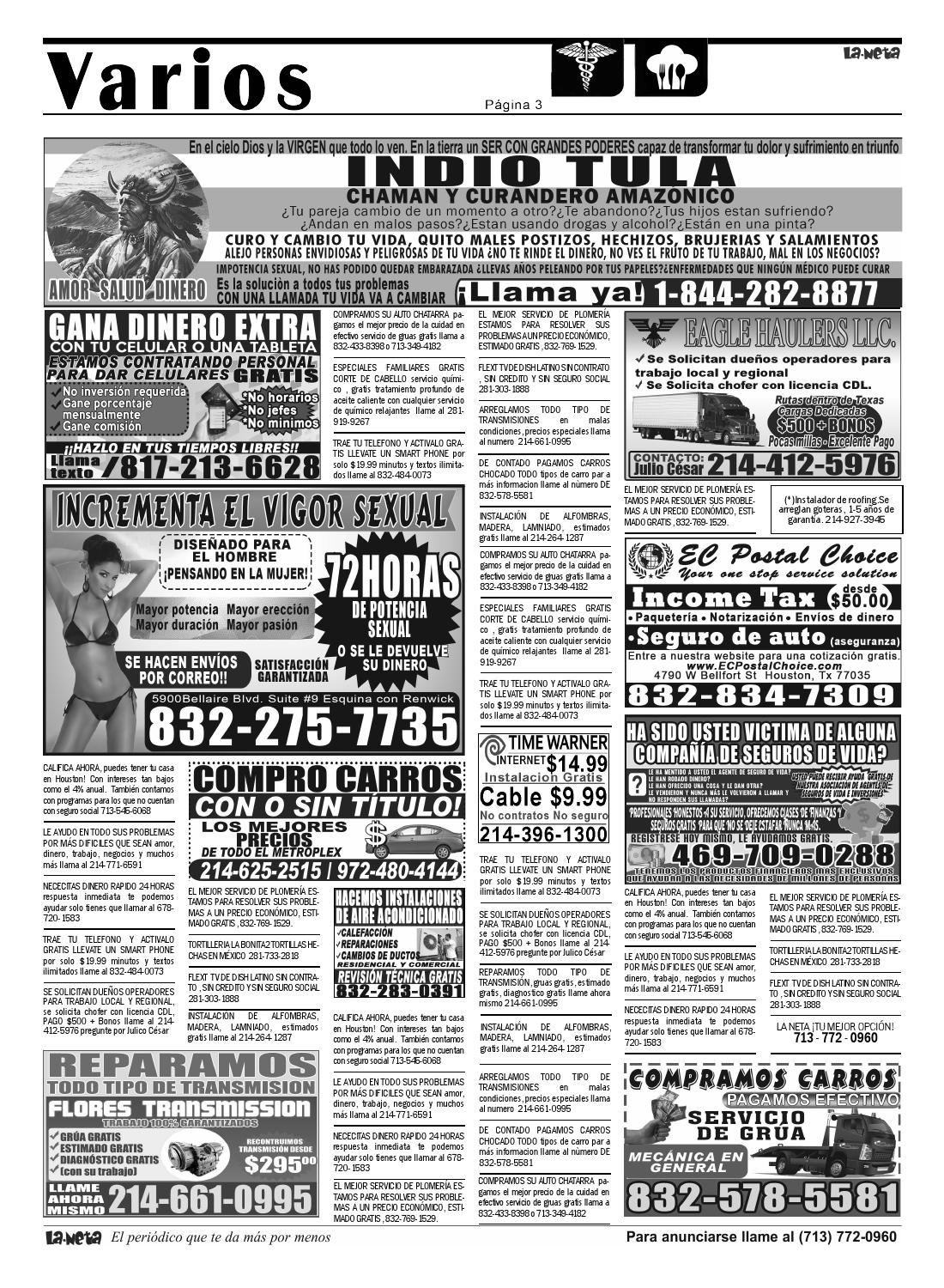 Houston edición 570 by Periodico Hispano La Neta - Issuu