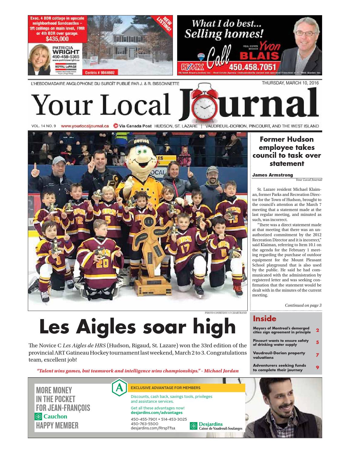 Your Local Journal - March 10th, 2016 by Your Local Journal - Issuu