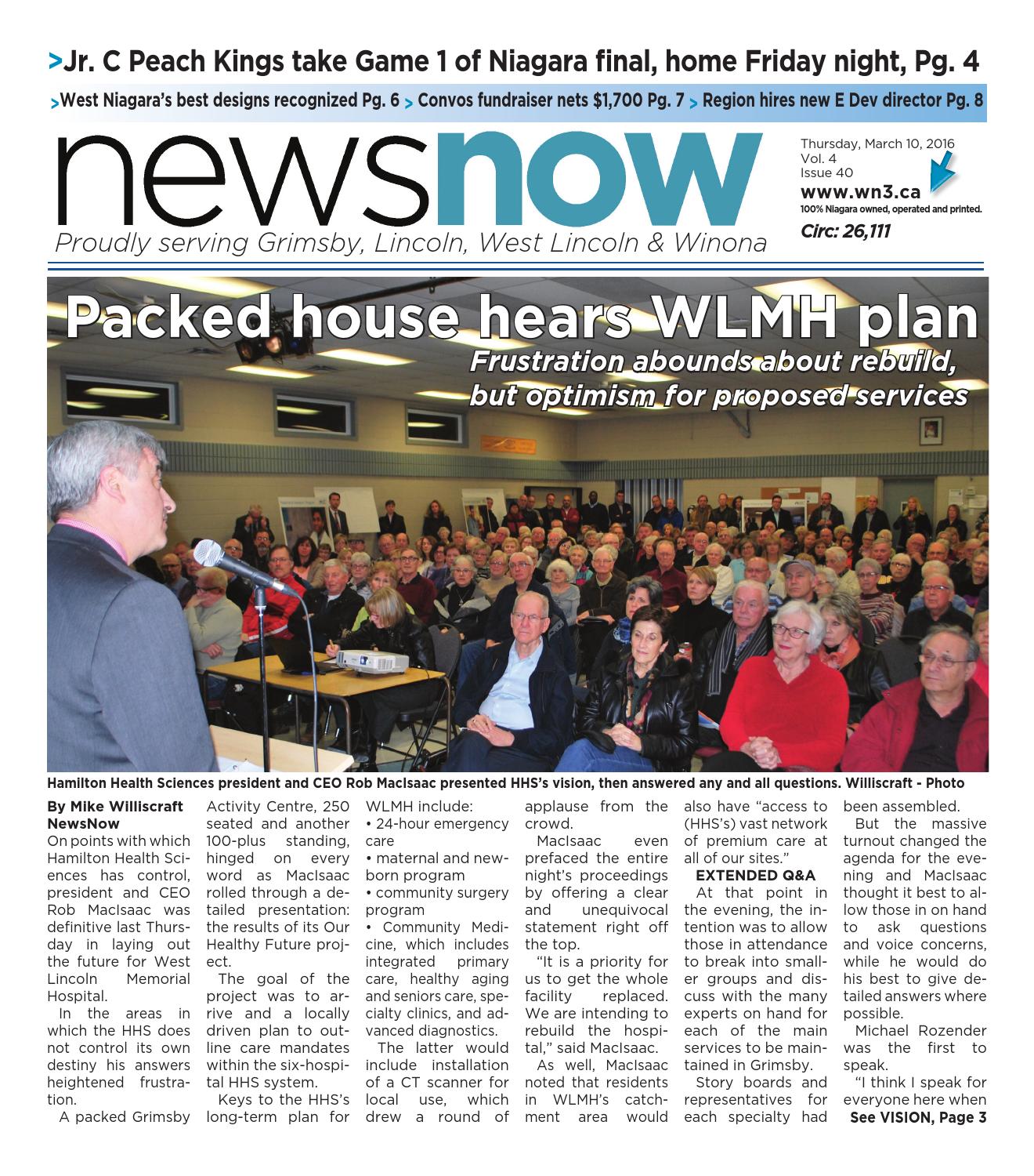 newsnow Niagara e-edition March 10 2016 by newsnow Niagara - Issuu