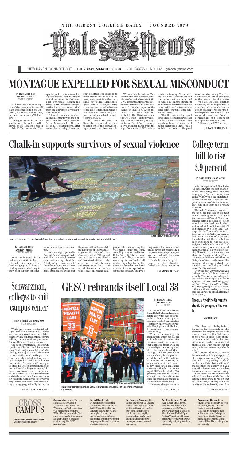 Today's Paper by Yale Daily News - Issuu