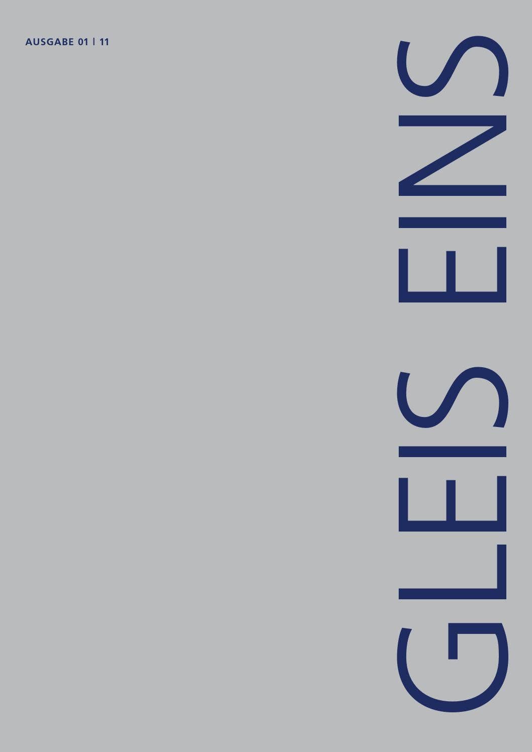 GLEIS EINS 5 by sl-werbung - Issuu