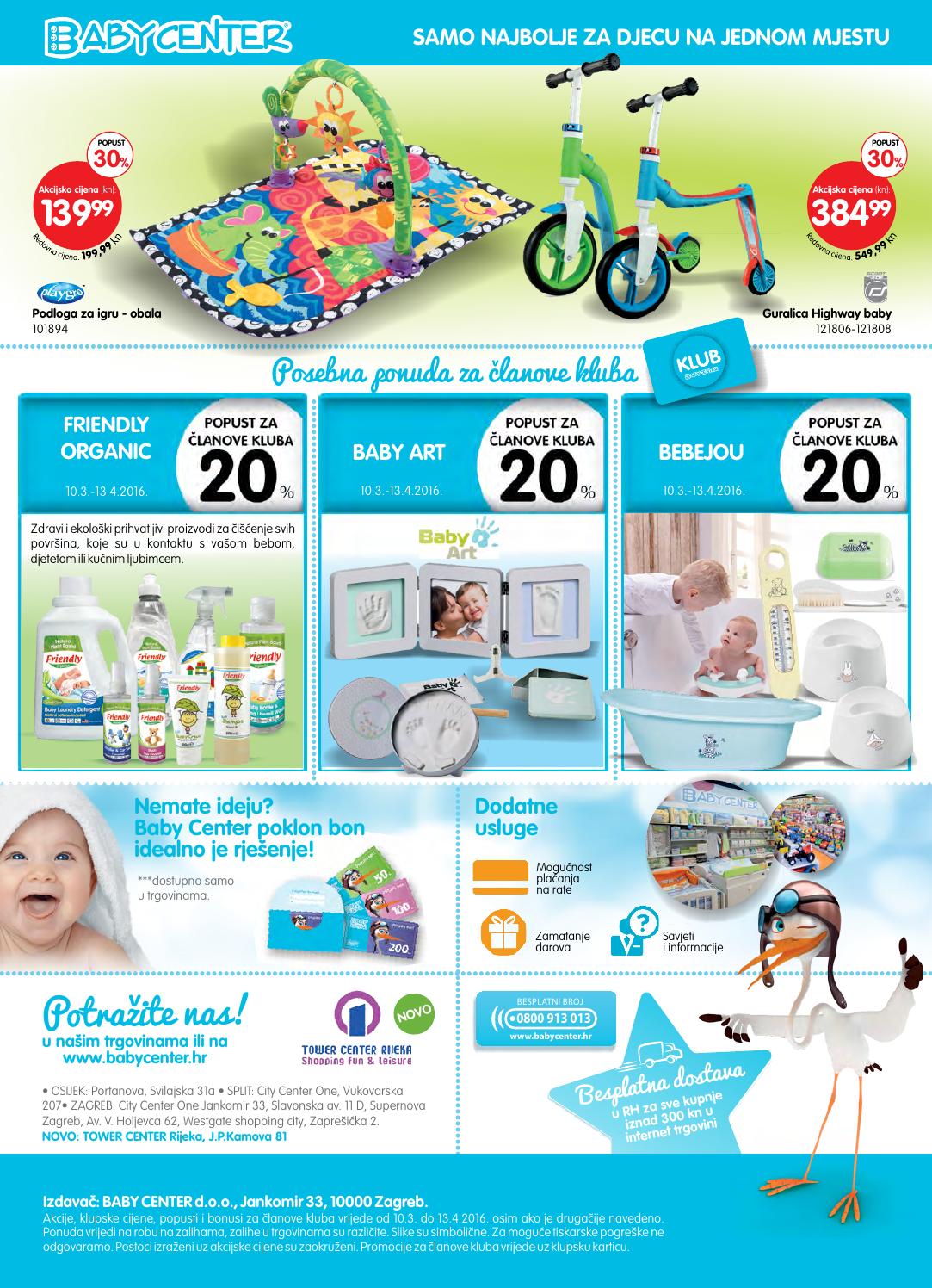 Baby Center katalog - Proljeće 2016. by Baby Center Hrvatska - Issuu